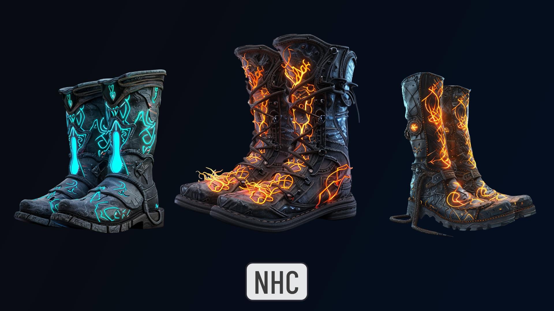 NHC - Magic Boots in 2D Assets - UE Marketplace