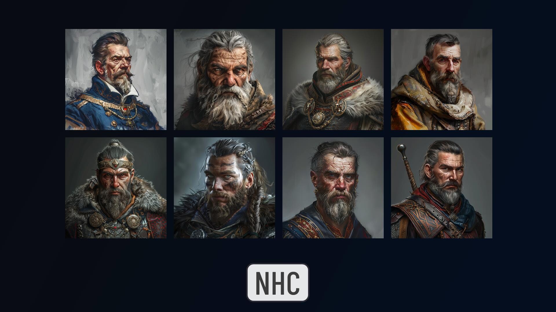 Nhc Medieval Slavic Men:2dアセット Ue マーケットプレイス