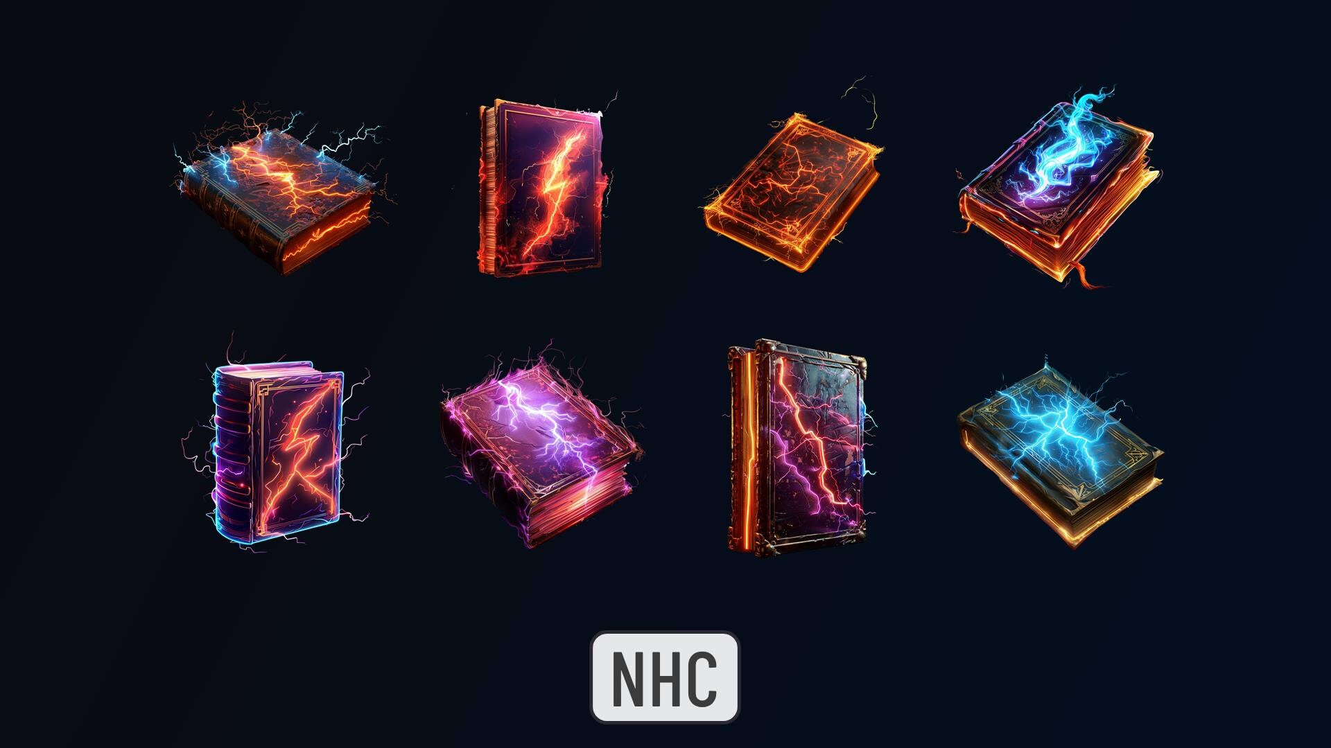 Nhc Elemental Books In 2d Assets Ue Marketplace