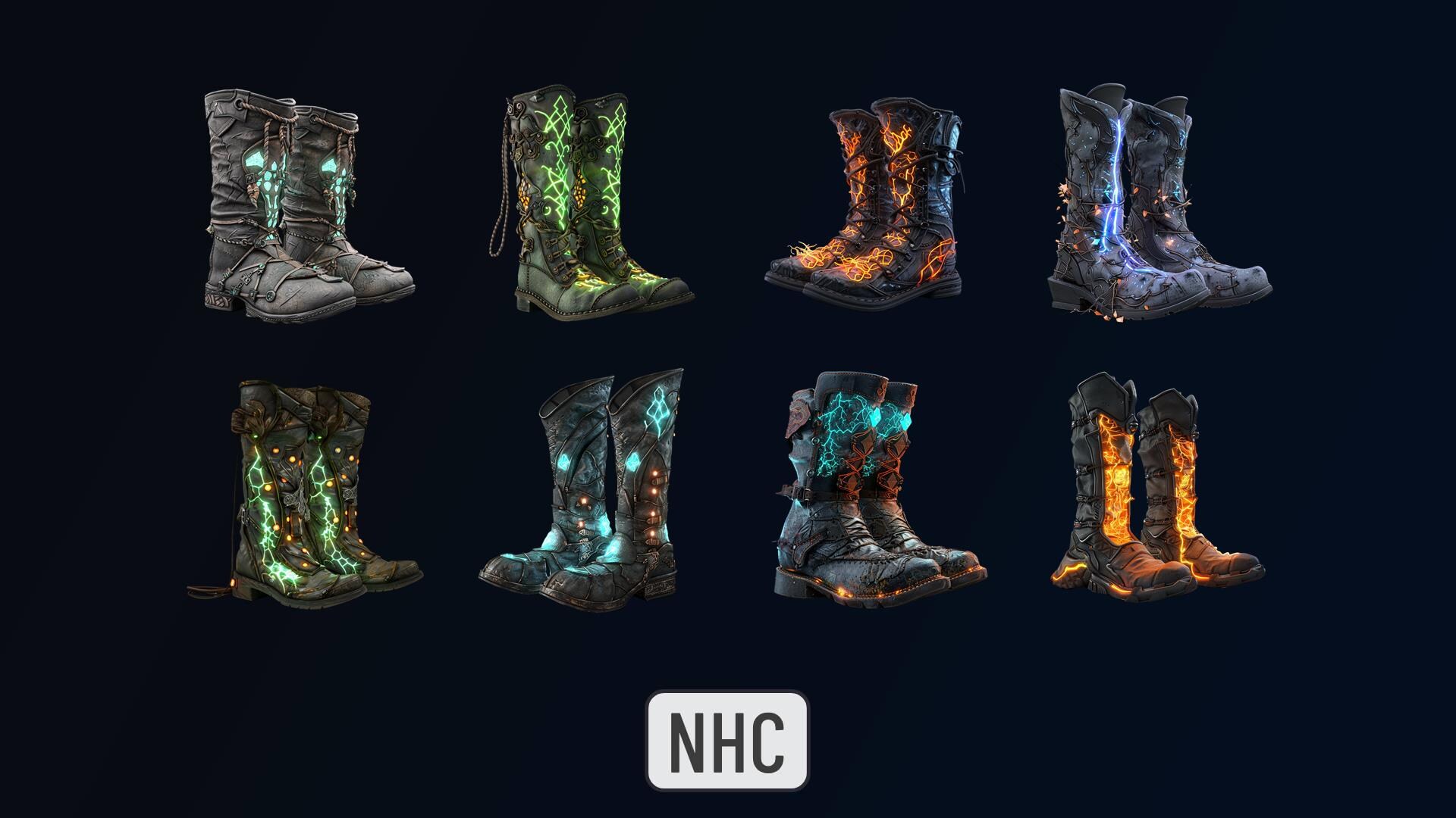 NHC - Magic Boots in 2D Assets - UE Marketplace