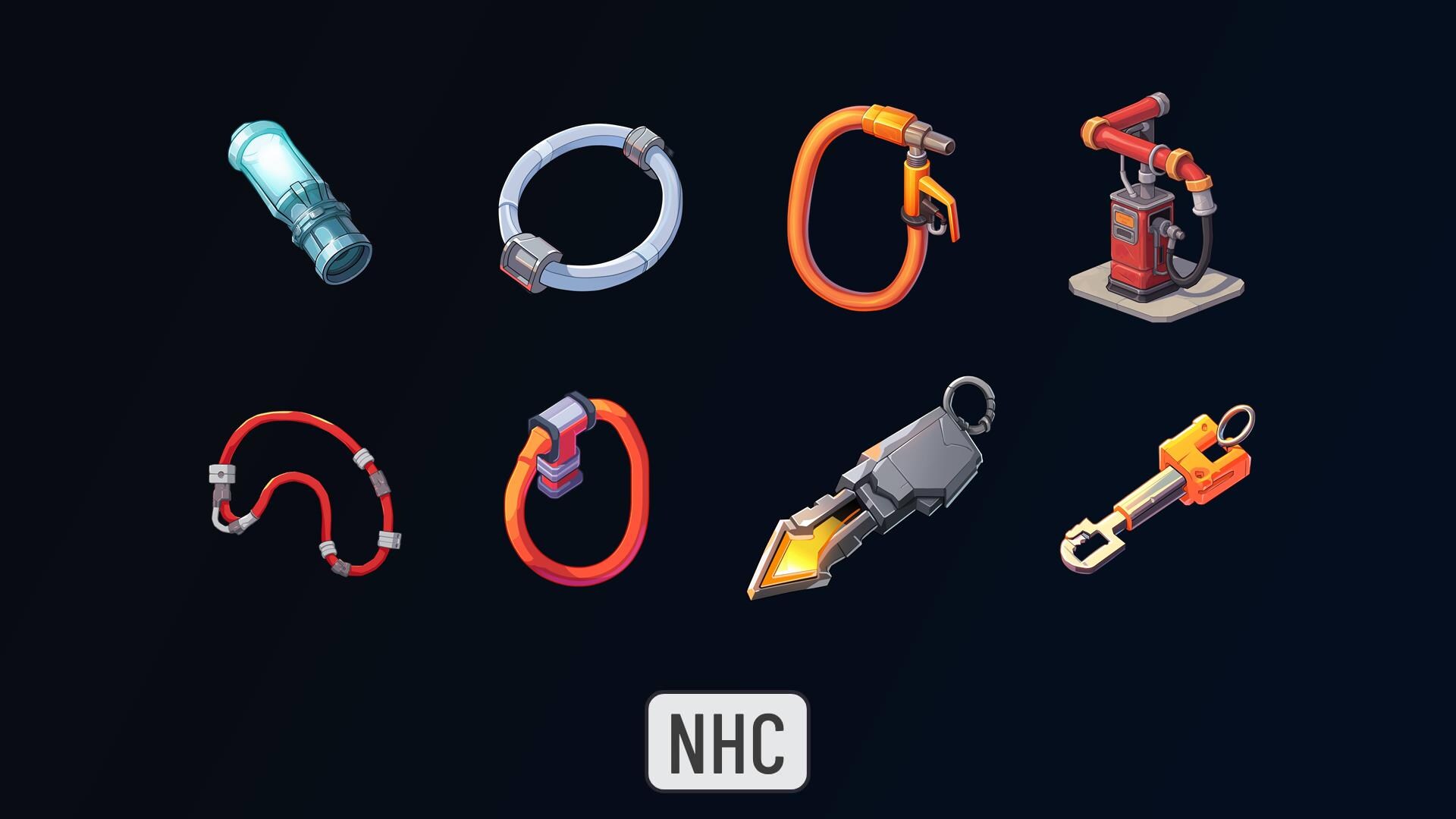 NHC - Auto Mechanic Set 02, 카테고리 2D 애셋 - UE 마켓플레이스