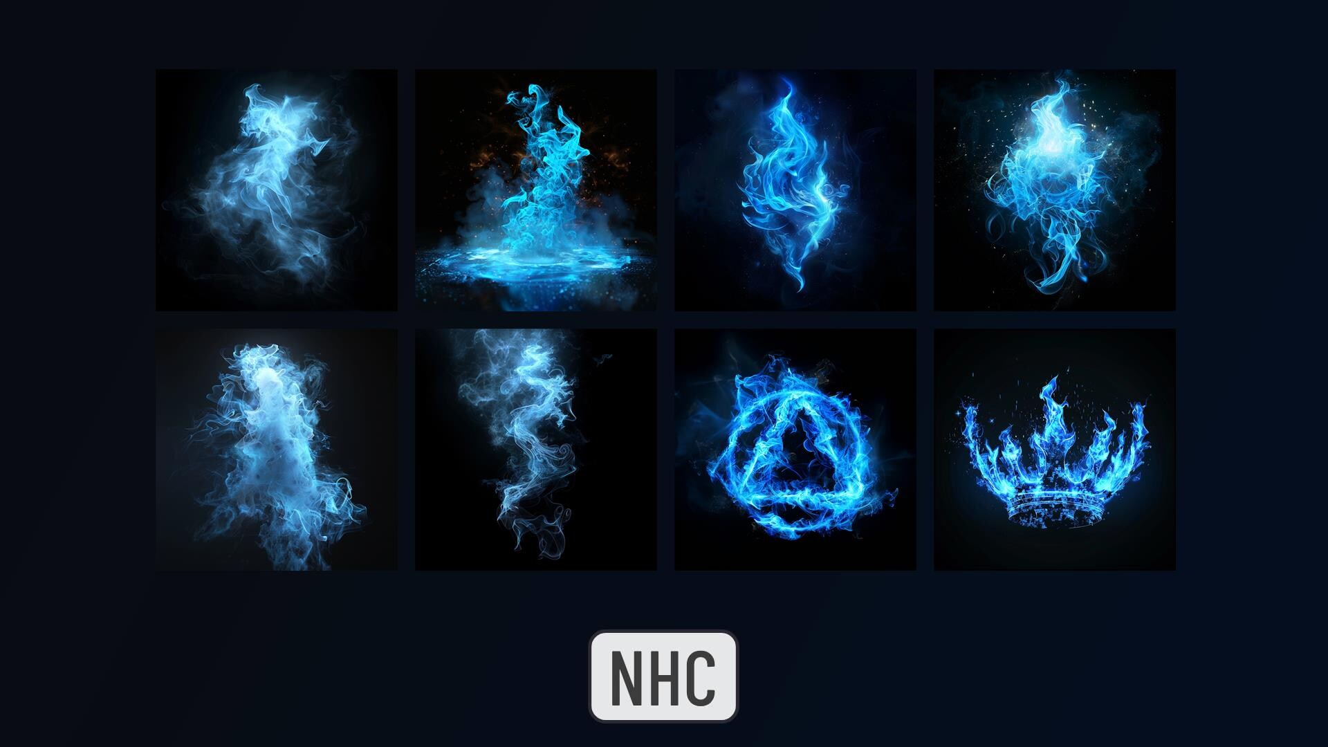 Nhc Visual Blue Effects 02 In 2d Assets Ue Marketplace