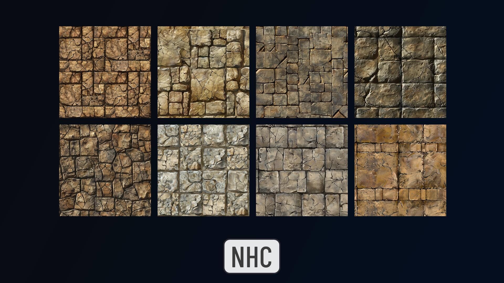 在贴图创建的nhc Sand Surfaces Textures 虚幻引擎商城