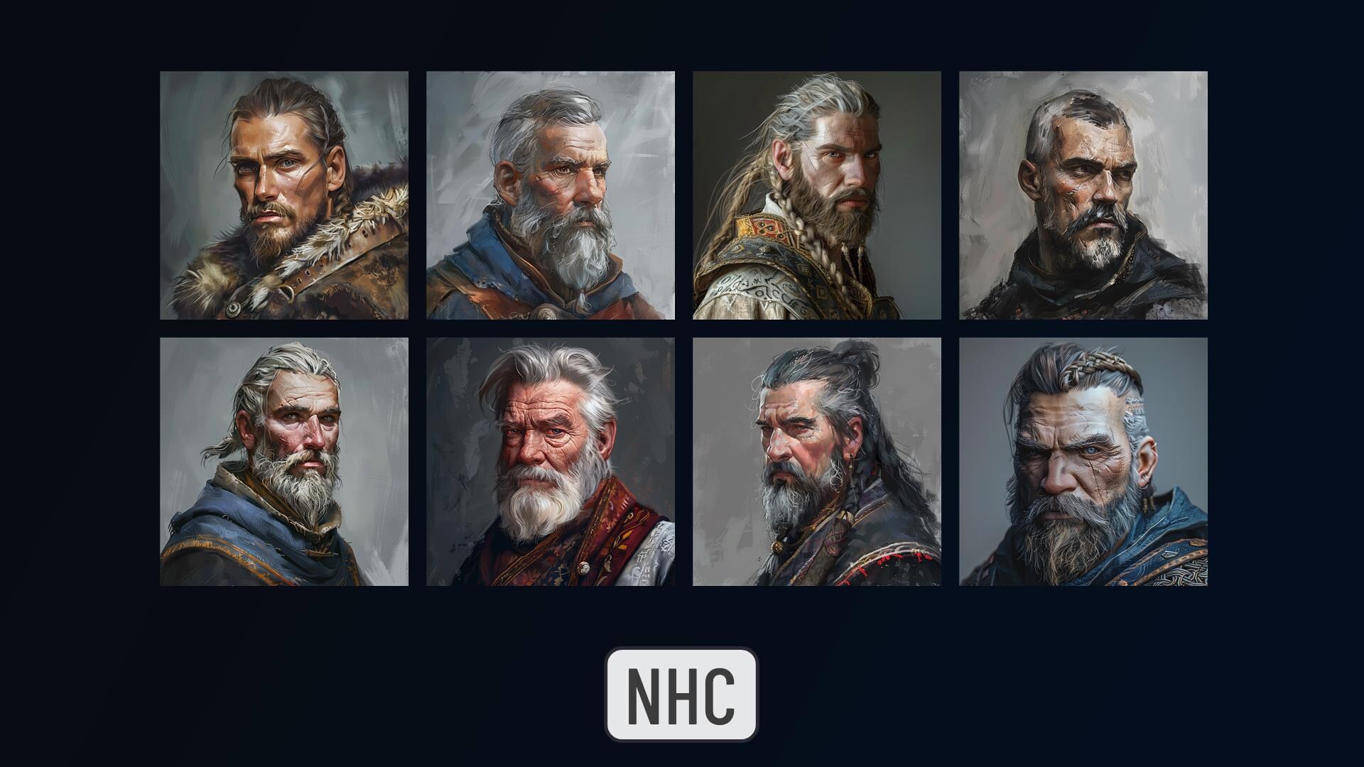 Nhc Medieval Slavic Men:2dアセット Ue マーケットプレイス
