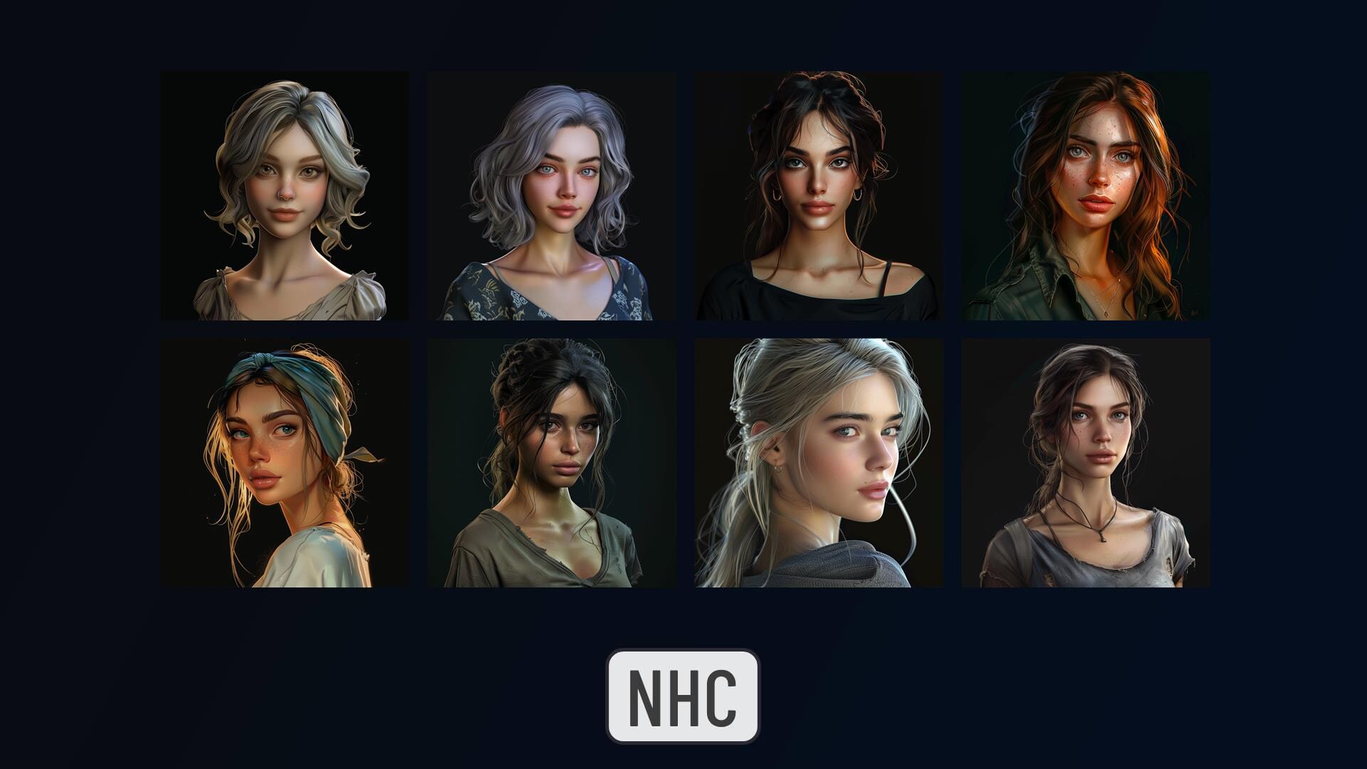 NHC - Casual Women 02 in 2D Assets - UE Marketplace