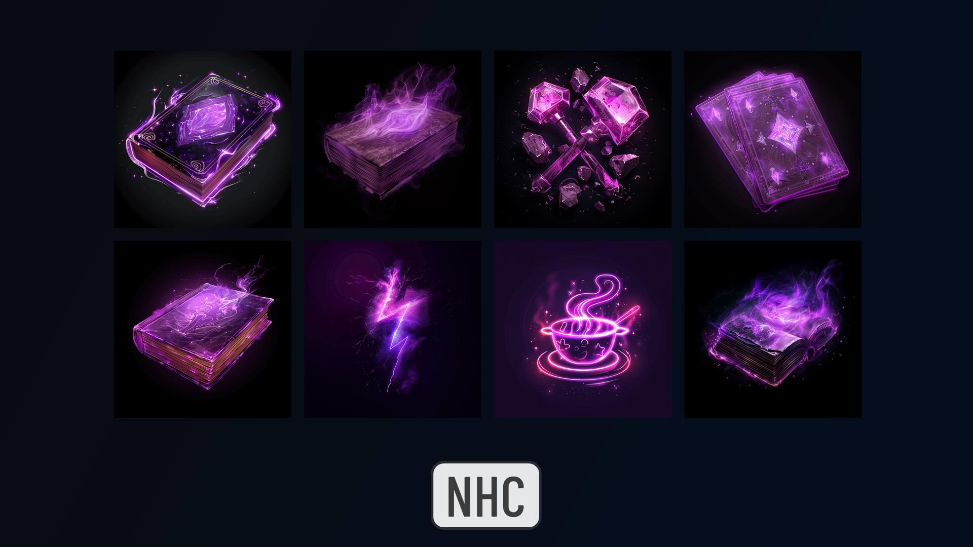 Nhc Violet Skills 02：2dアセット Ue マーケットプレイス