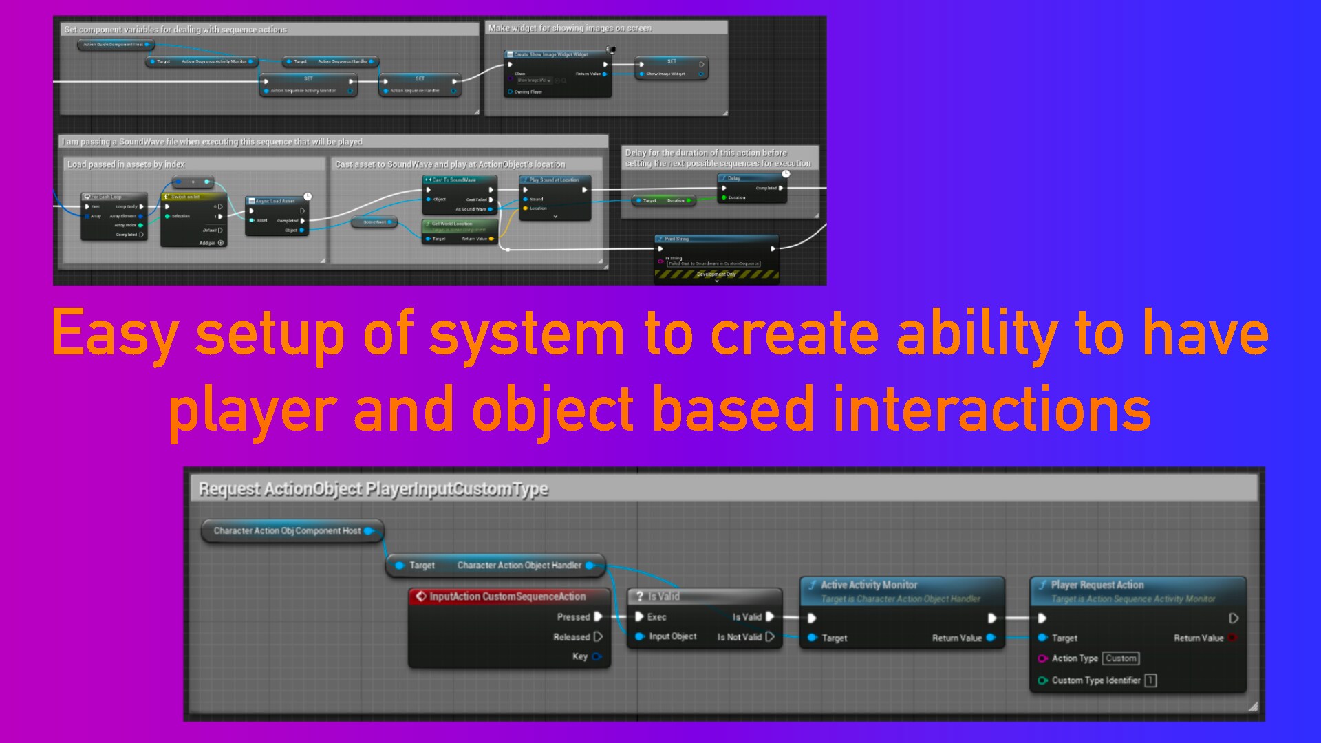 Action Objects Plugin In Code Plugins Ue Marketplace