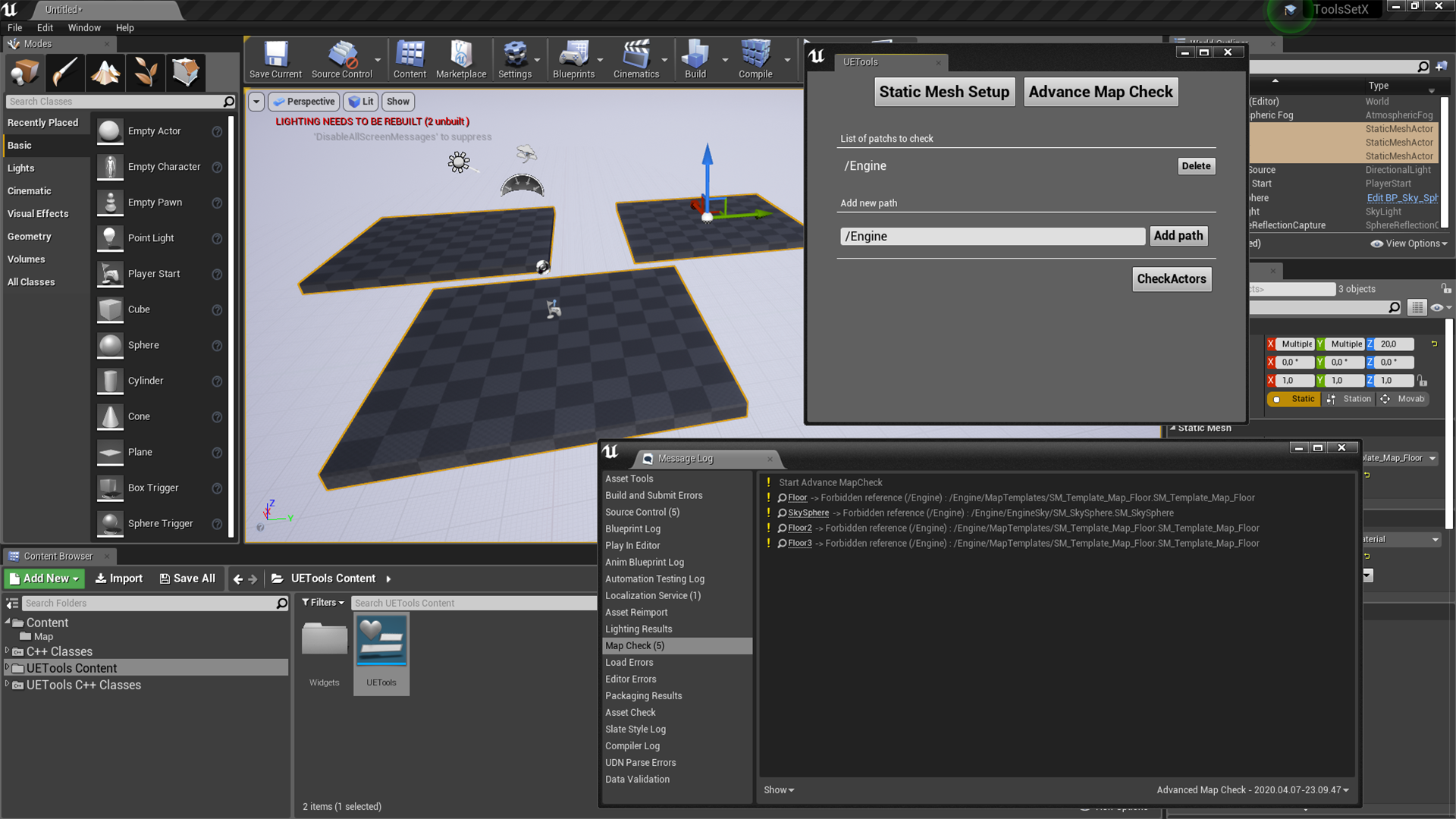 UETools in Code Plugins - UE Marketplace