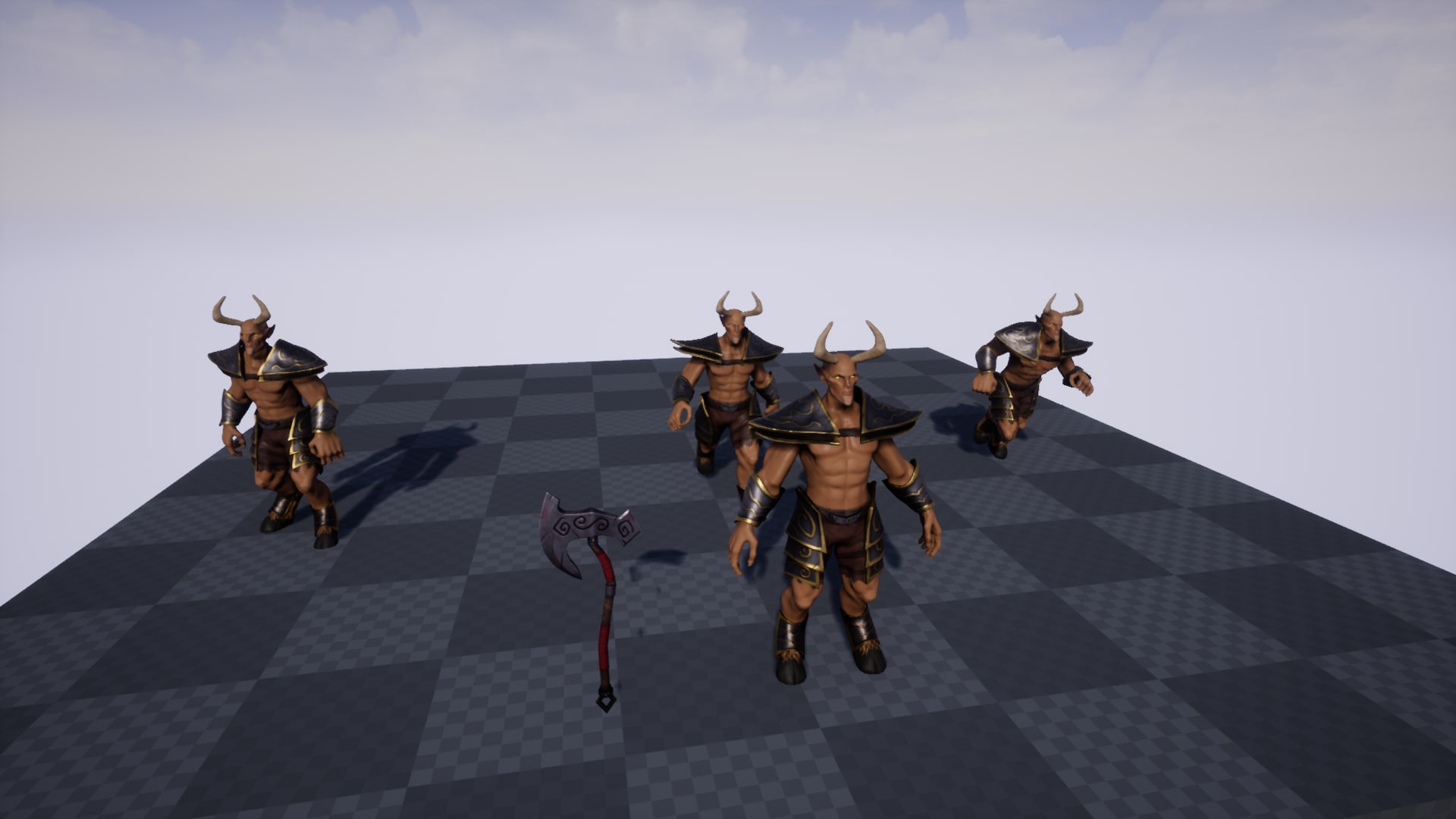 Demon Fighter in Characters - UE Marketplace