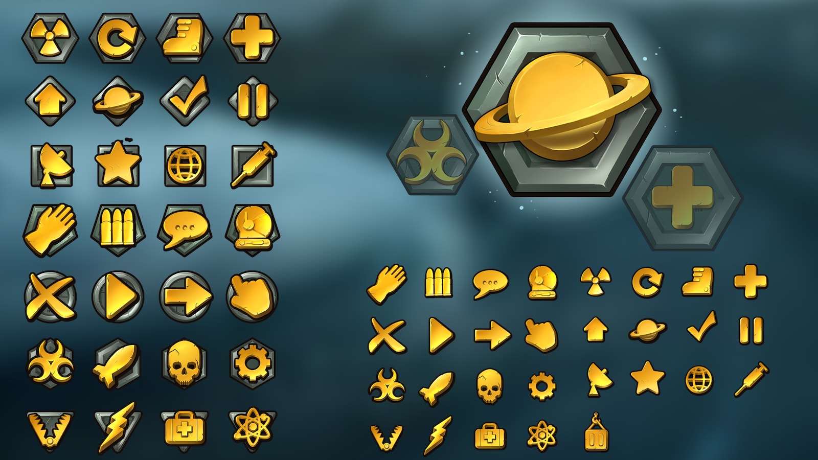 Ui Scifi Icons In 2d Assets Ue Marketplace