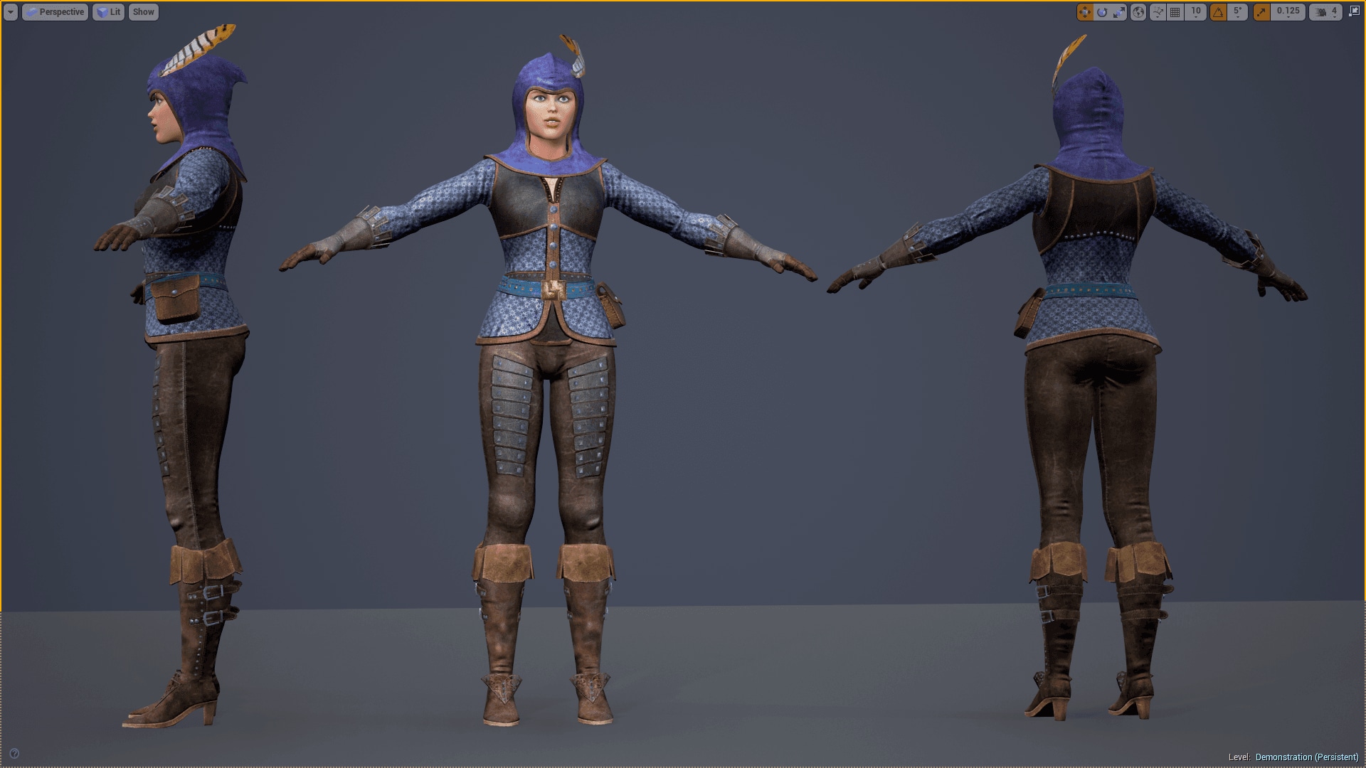 Eva Adventurer in Characters - UE Marketplace