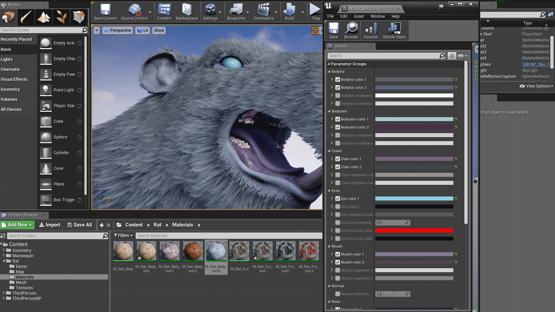 Rat in Characters - UE Marketplace