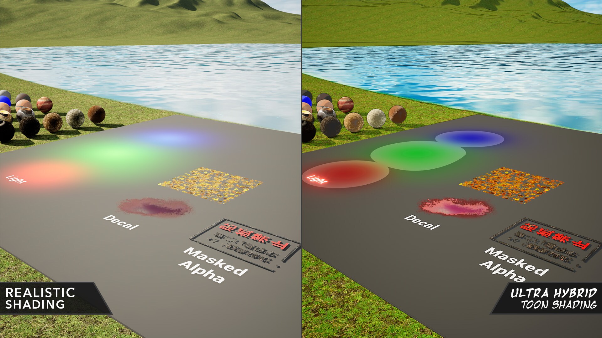 Ultra Hybrid Toon Shader in Materials - UE Marketplace