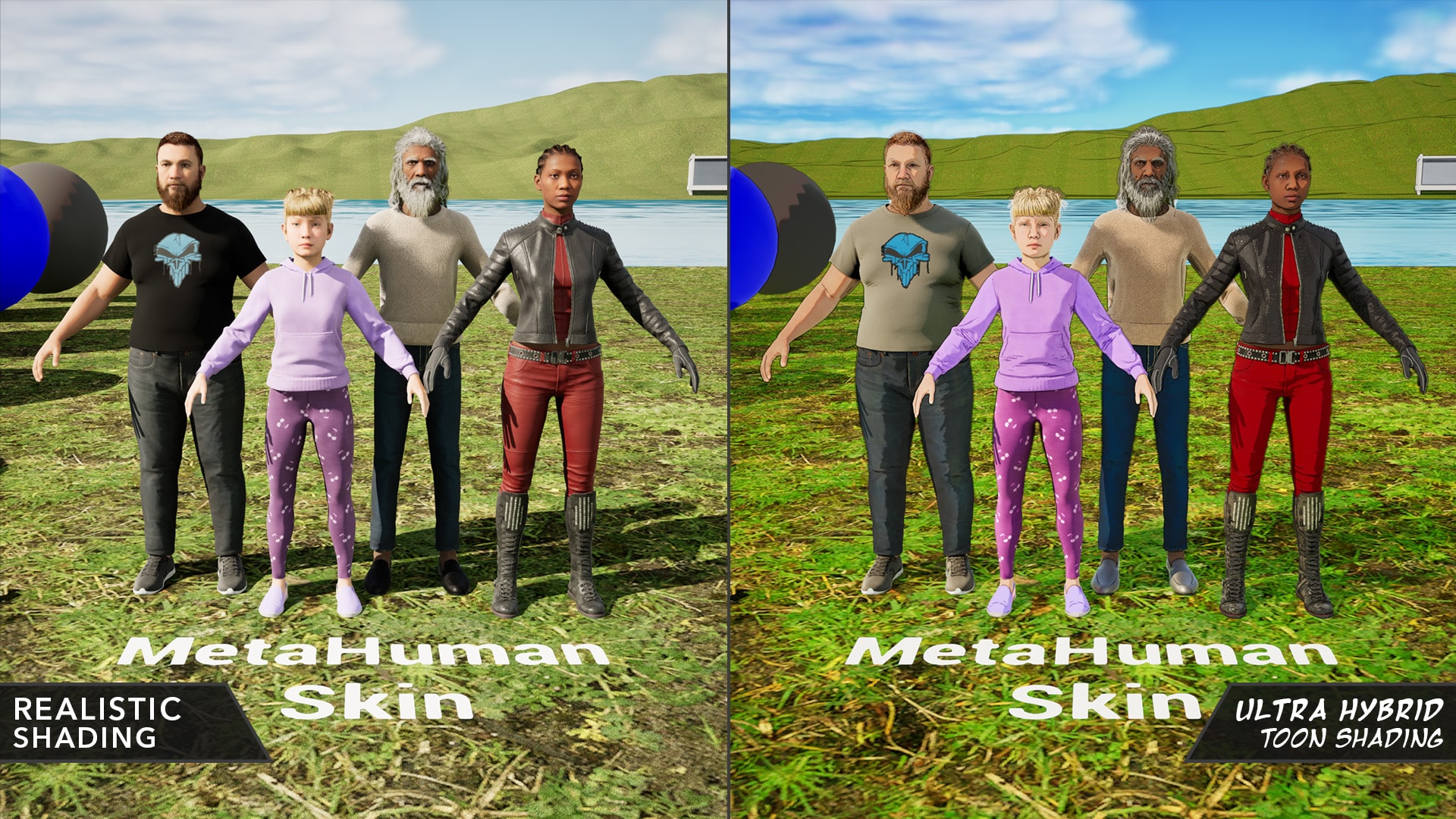 Ultra Hybrid Toon Shader in Materials - UE Marketplace