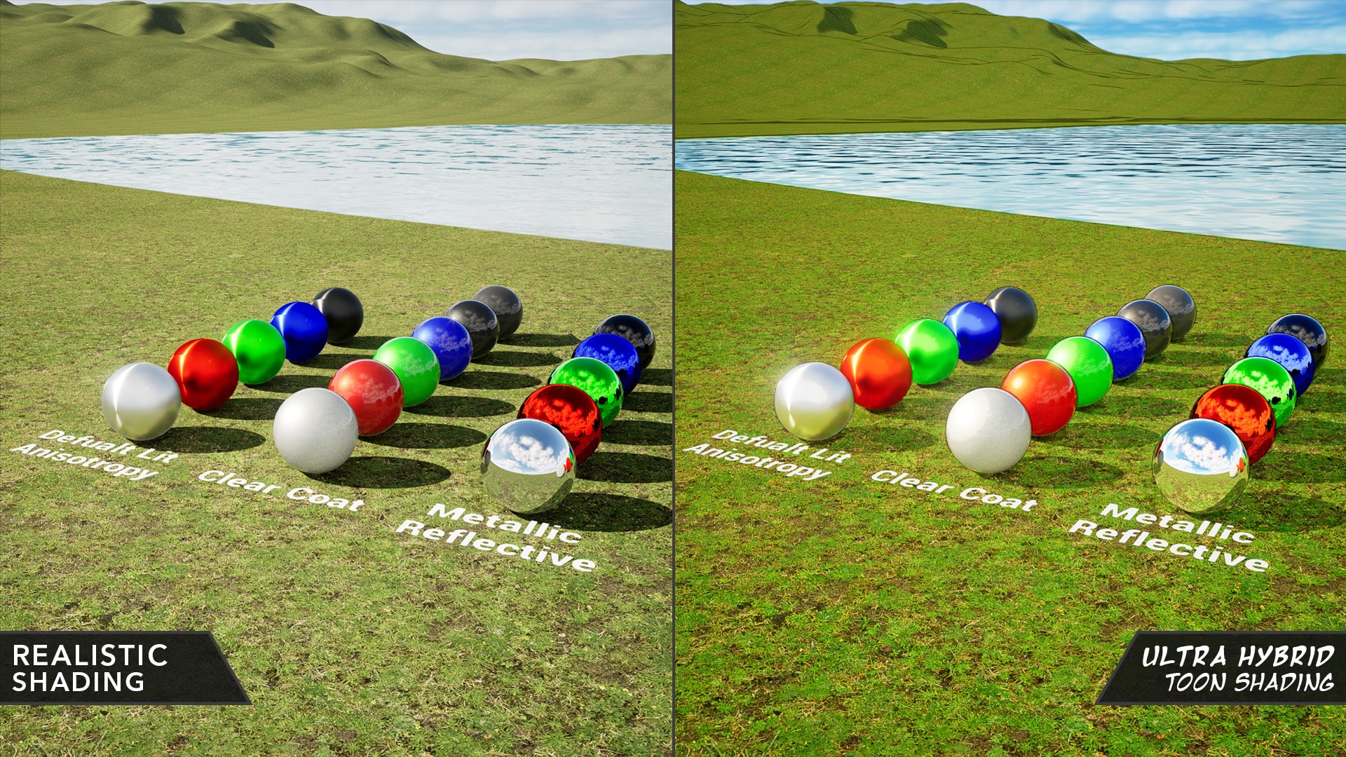 Ultra Hybrid Toon Shader in Materials - UE Marketplace