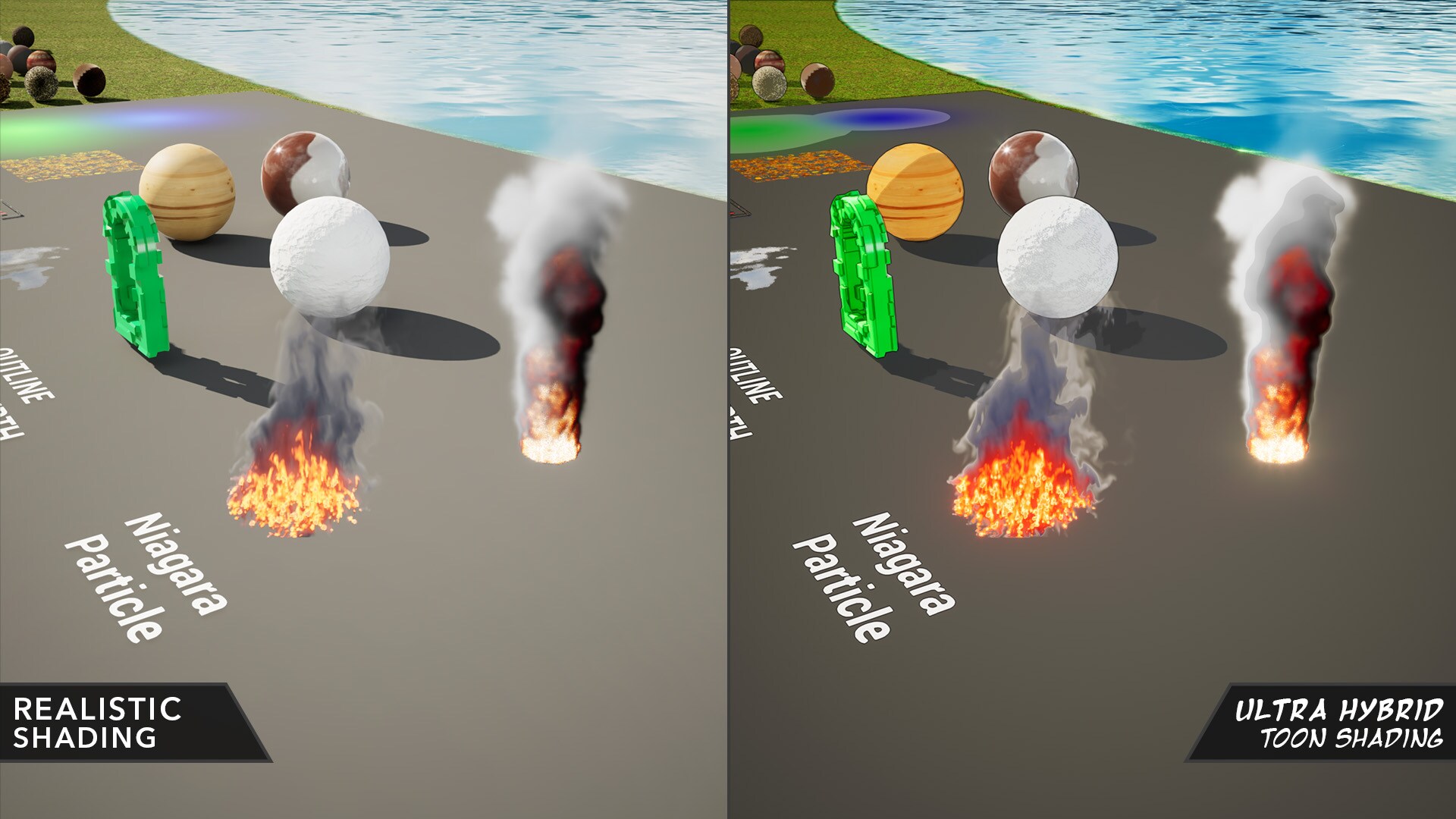 Ultra Hybrid Toon Shader in Materials - UE Marketplace