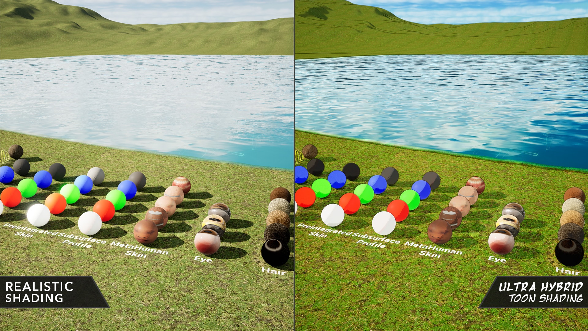 Ultra Hybrid Toon Shader in Materials - UE Marketplace