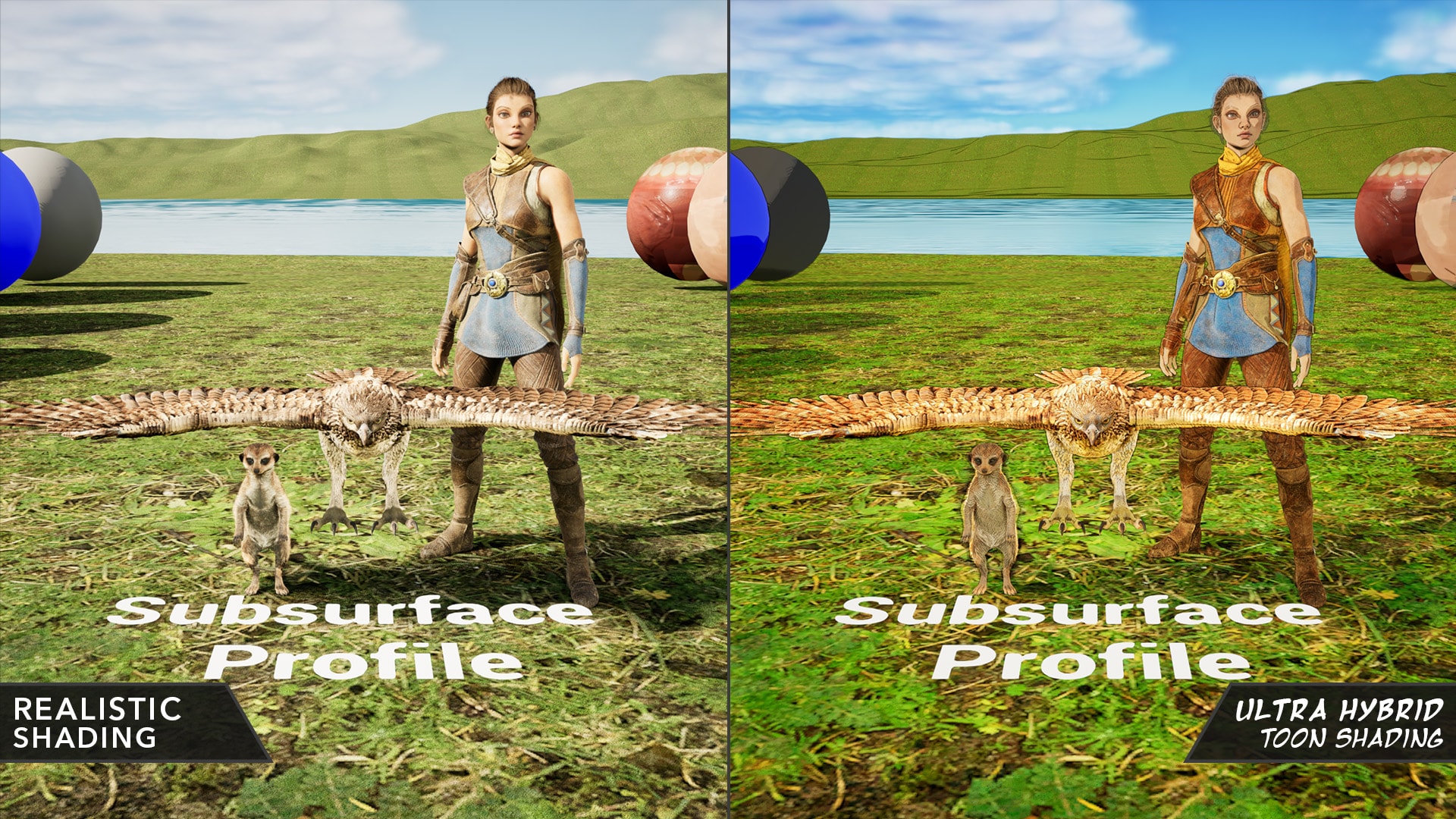 Ultra Hybrid Toon Shader in Materials - UE Marketplace