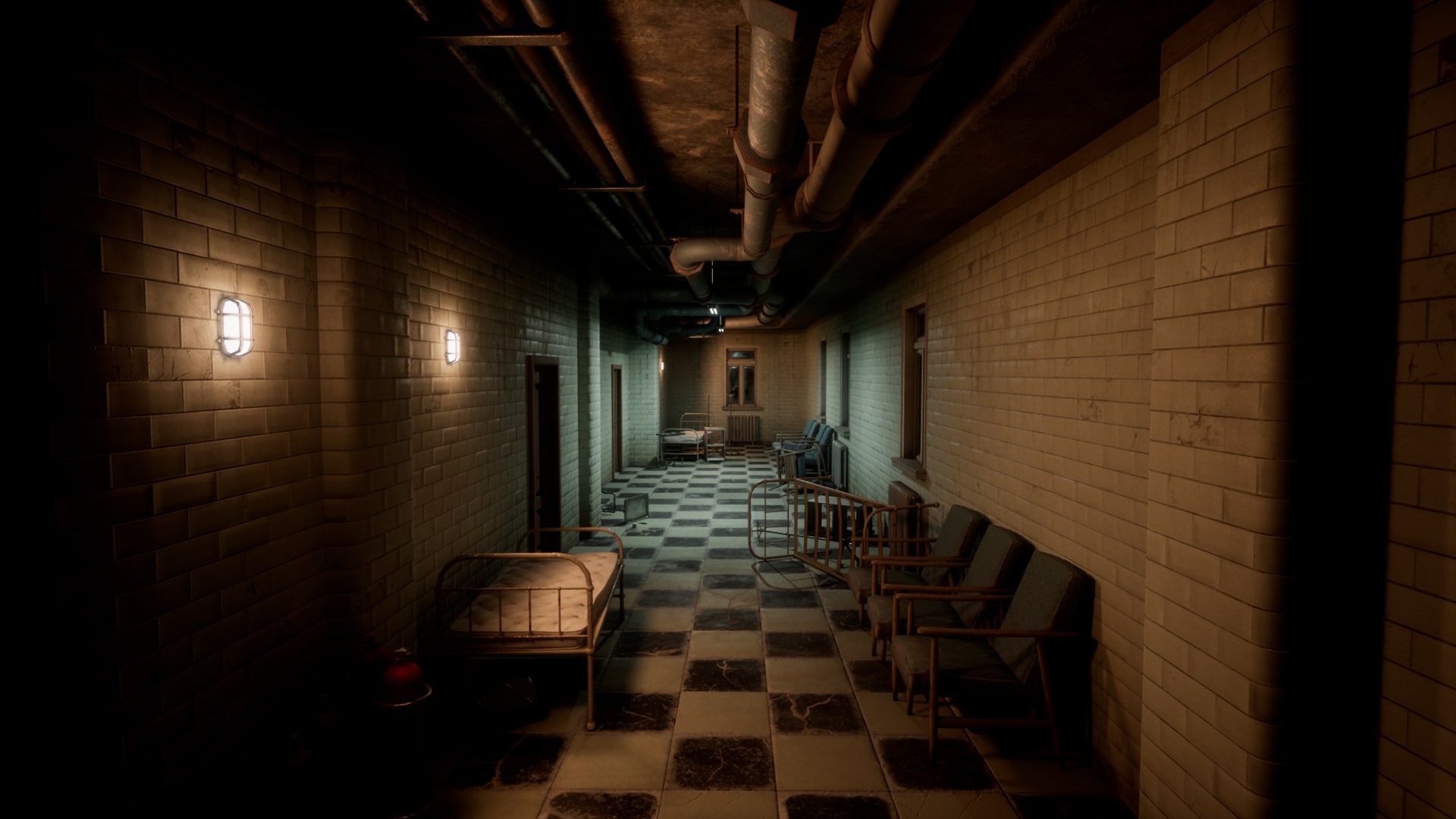 Hospital Hallway in Props - UE Marketplace