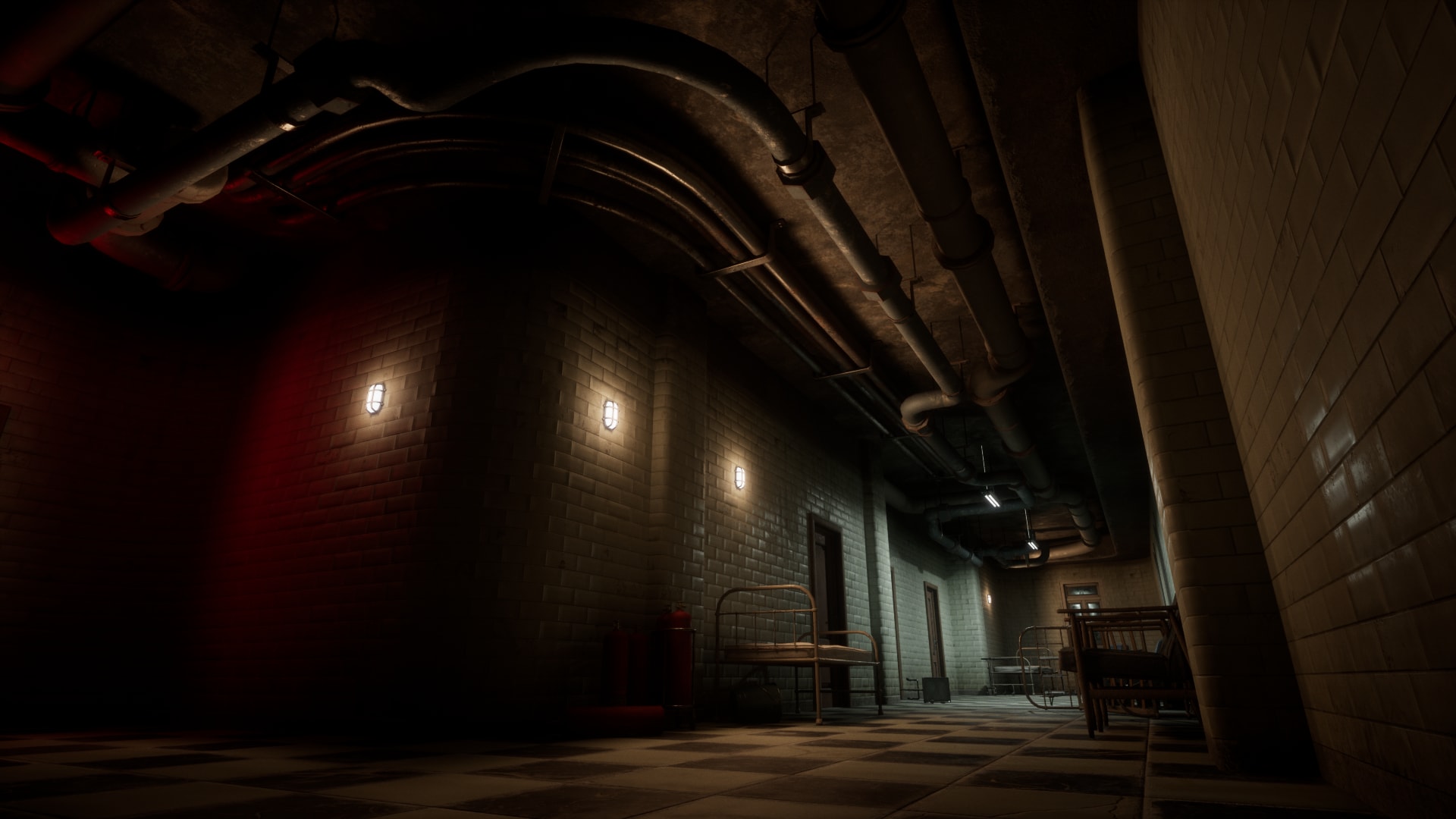 Hospital Hallway in Props - UE Marketplace