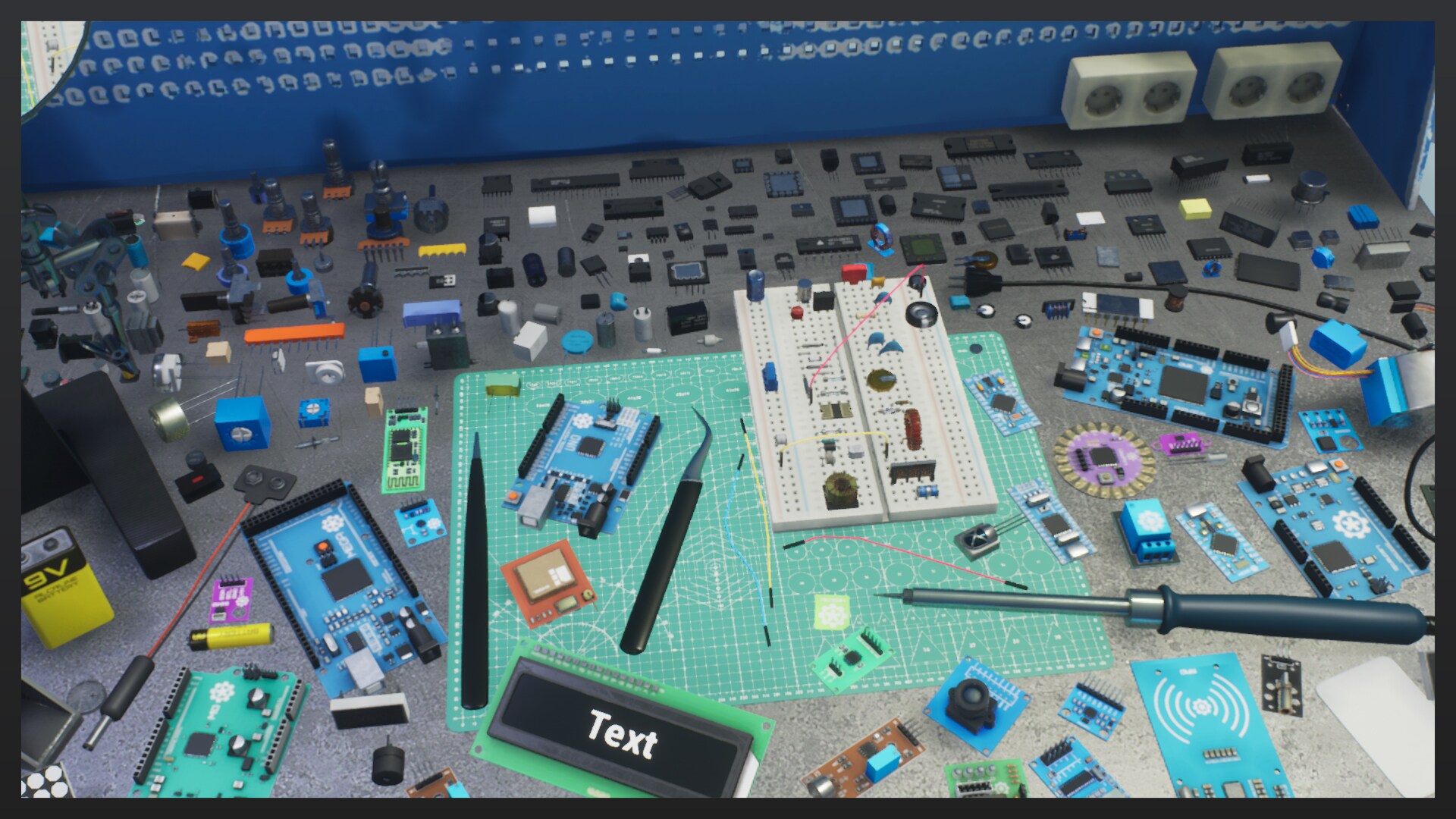 Electrocomponents kitbash in Props - UE Marketplace