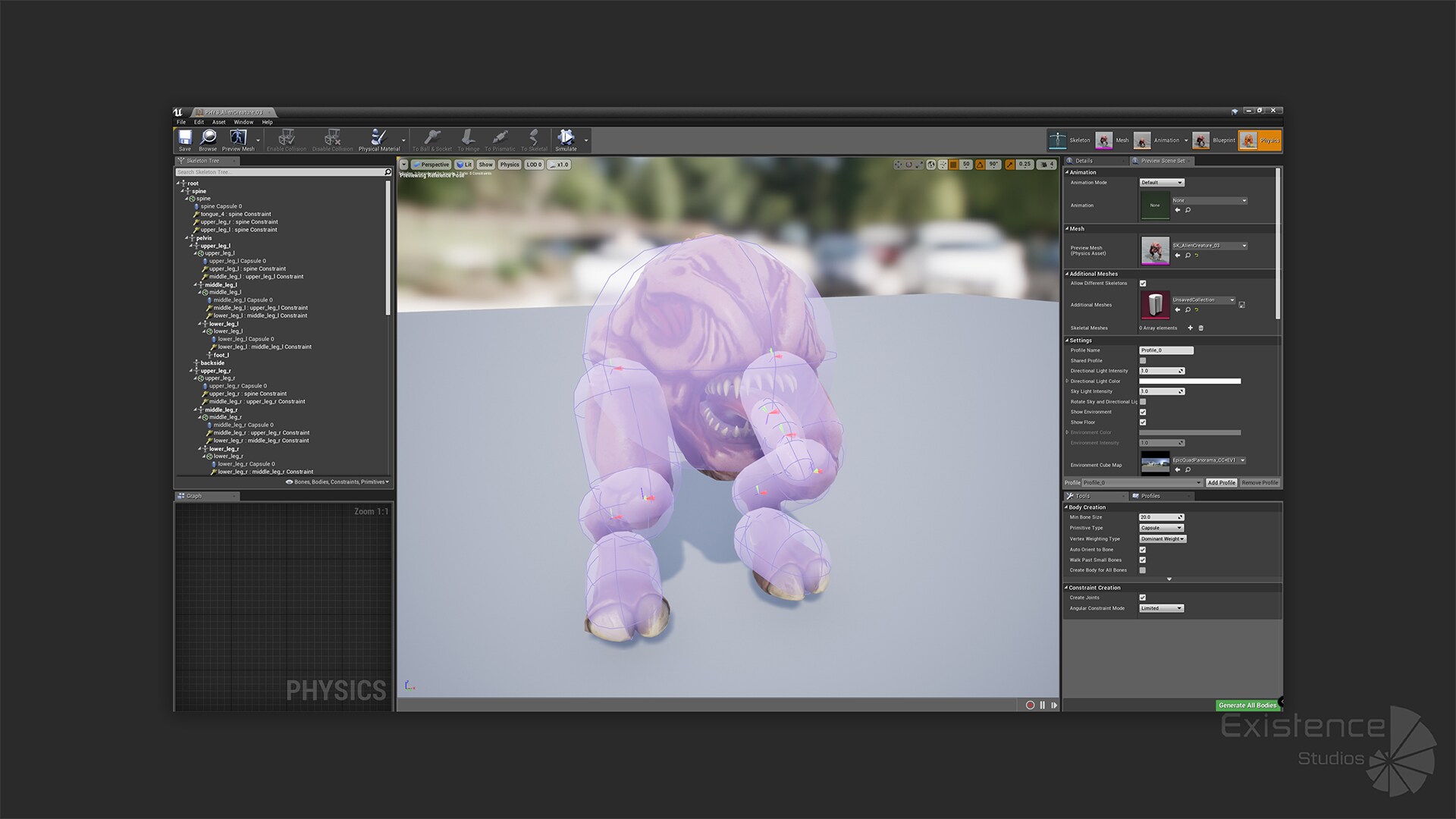 Alien Creature 03 - Stylized Monsters - UFO Pet Predator - Enemy Mutant ...
