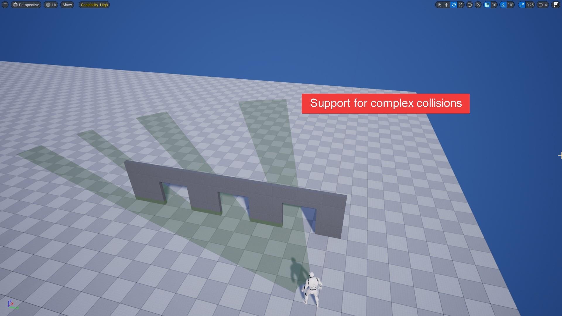 Line Of Sight. Dynamic mesh. - Unreal Engine Asset Line Of Sight. Dynamic mesh. - Unreal Engine Asset