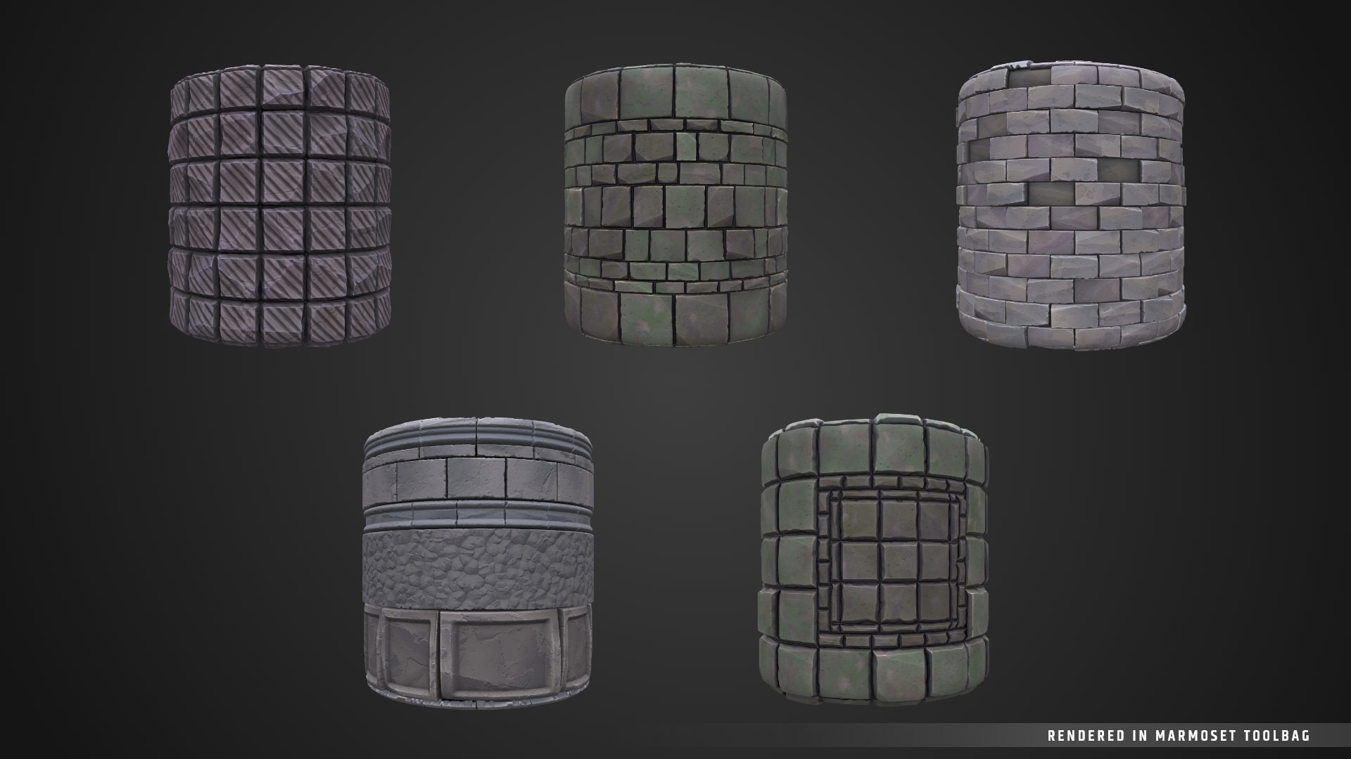 Stylized Fantasy Material Bundle in Materials - UE Marketplace