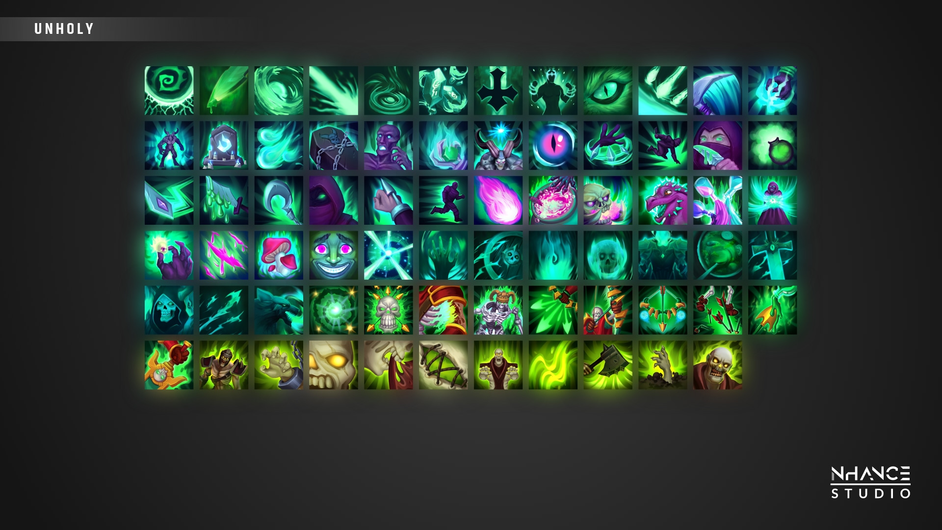 在二维资源创建的Fantasy RPG Icons Bundle - 虚幻引擎商城