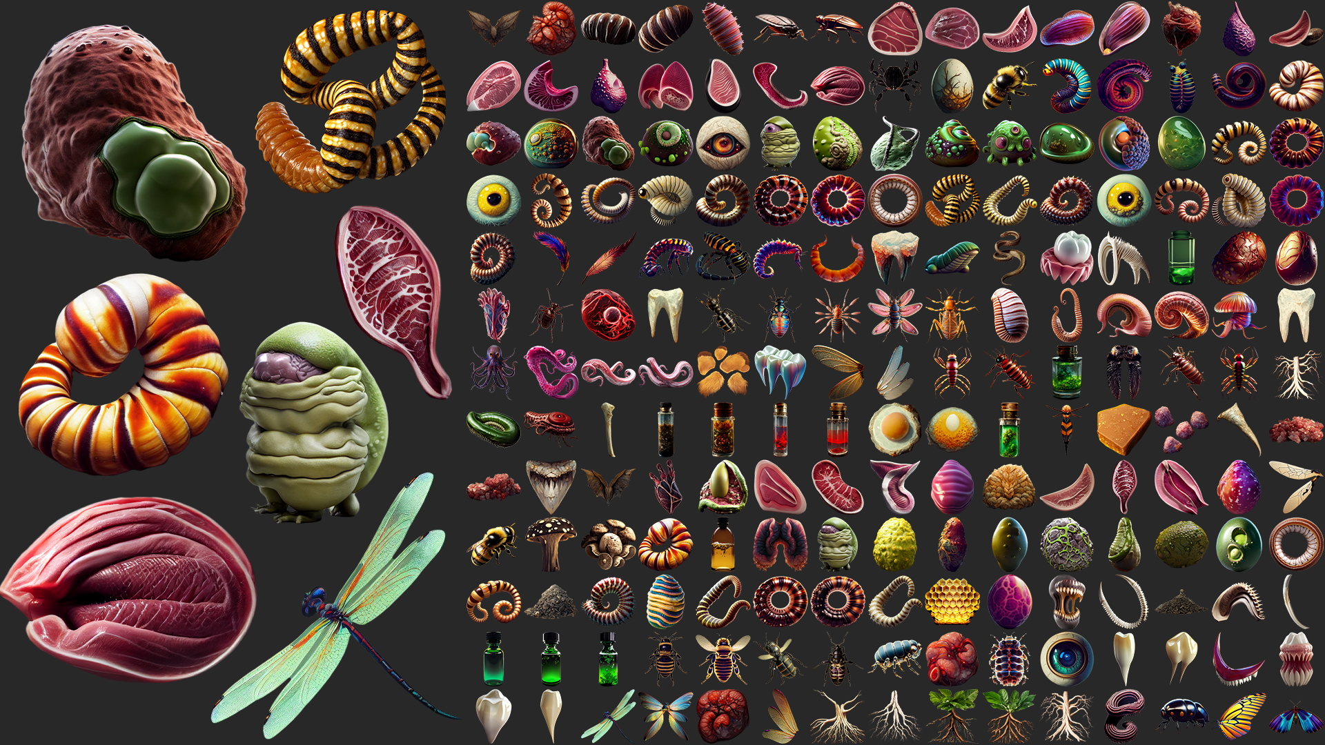 195 Potion Ingredients In 2D Assets UE Marketplace 195 Potion Ingredients In 2D Assets UE Marketplace