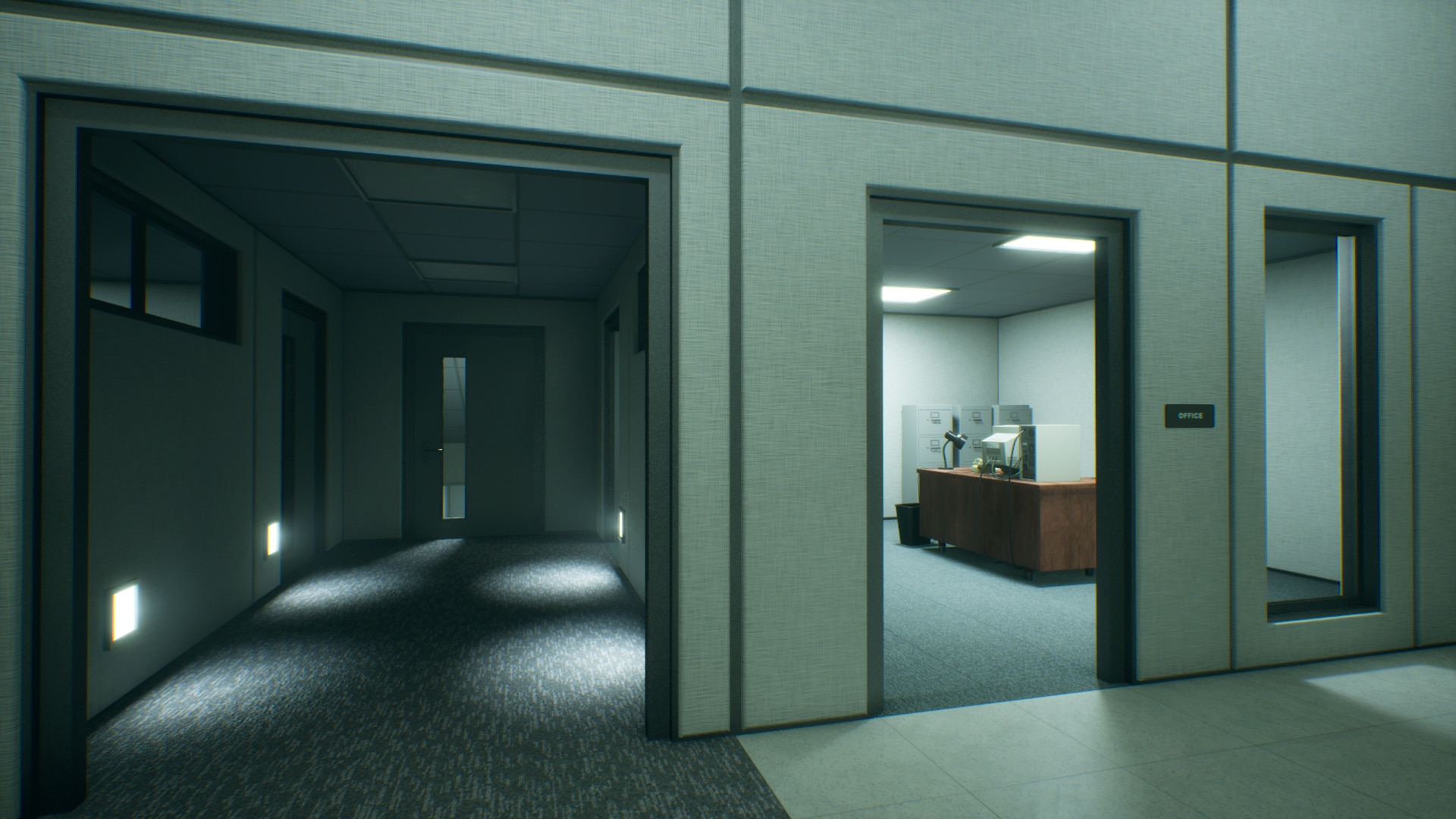 Retro Office Environment: Modular Assets & Props：環境 - UE マーケットプレイス