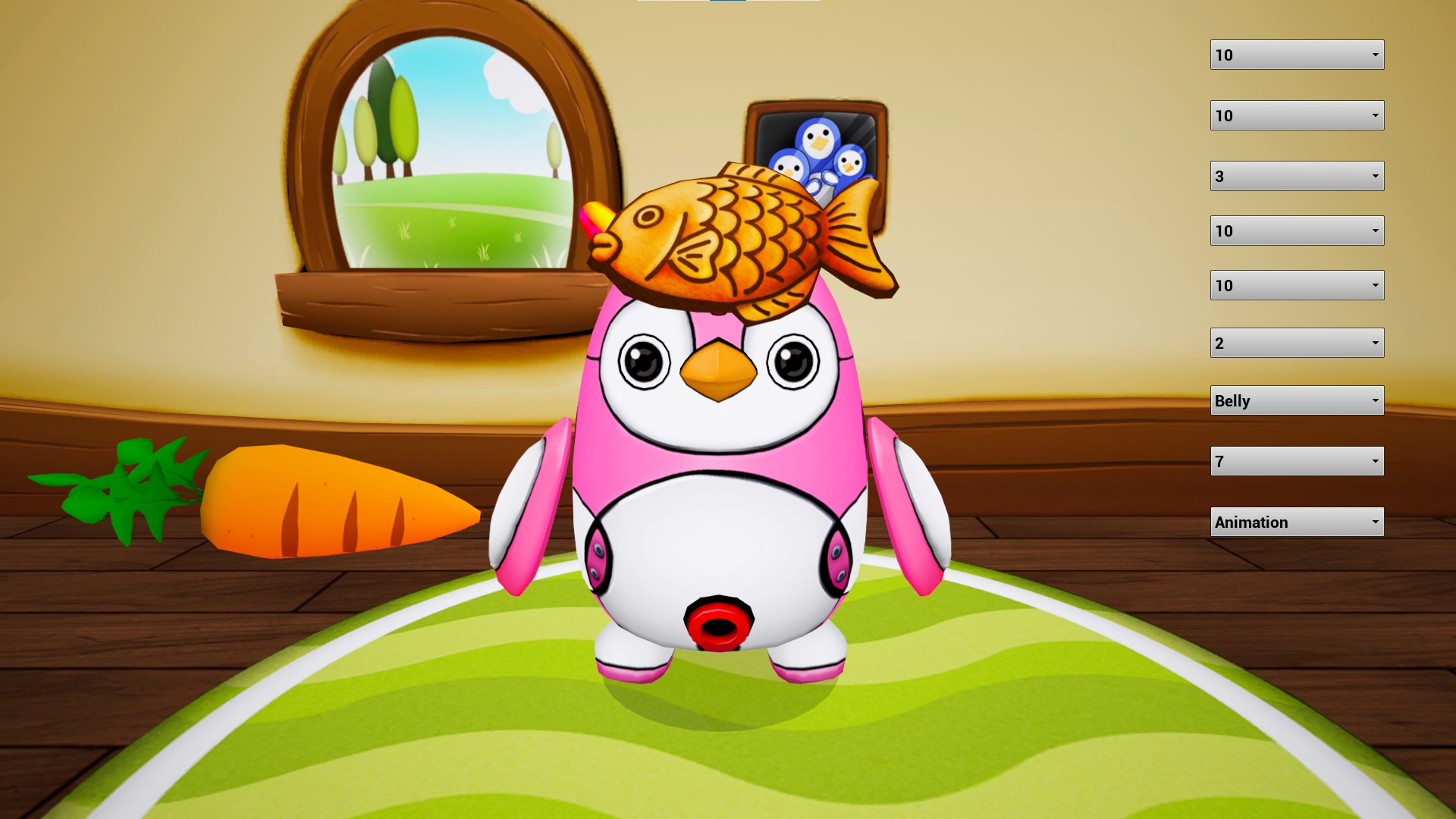 在角色创建的Robot Penguins - 虚幻引擎商城