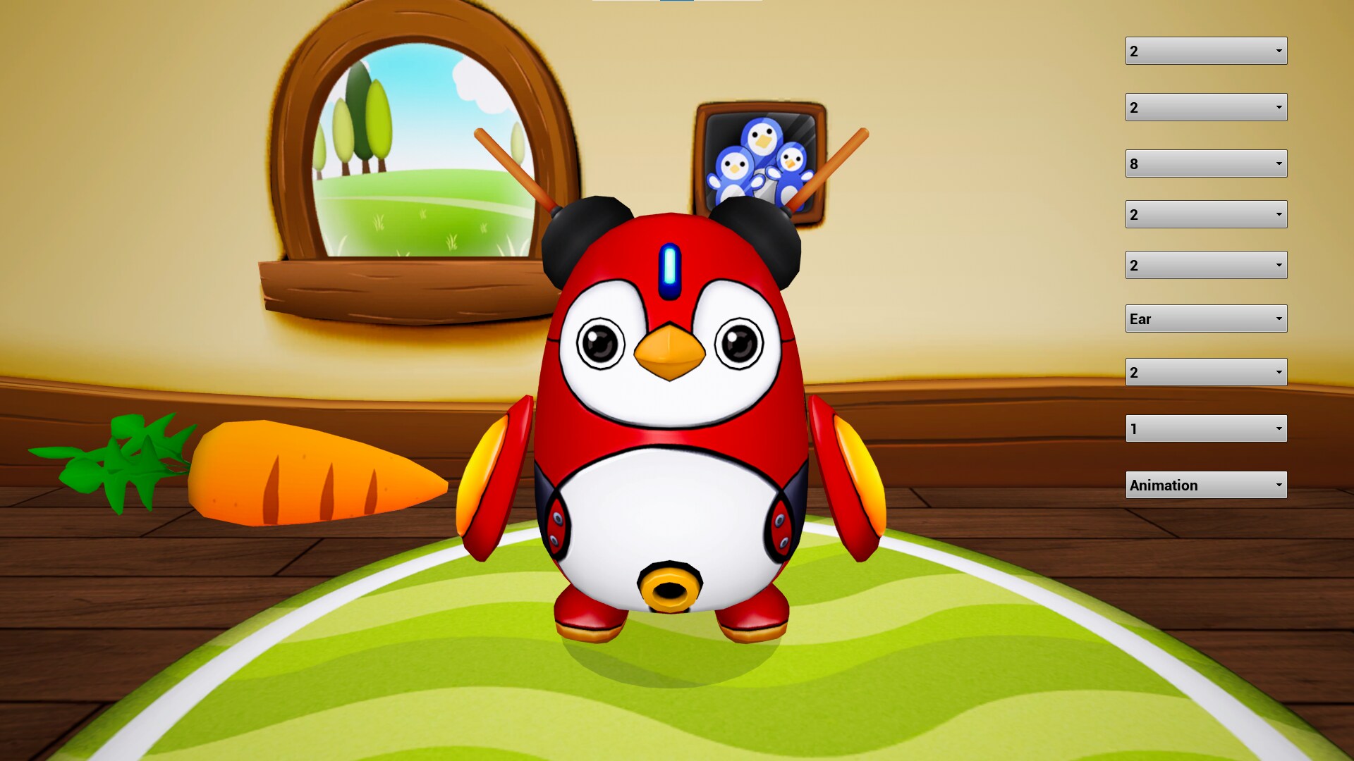 Robot Penguins in Characters - UE Marketplace