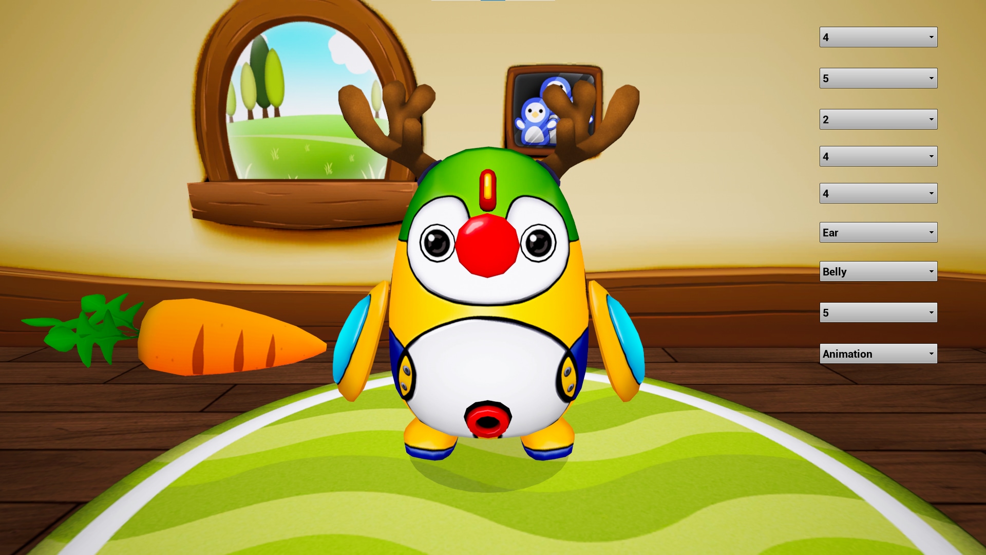 Robot Penguins in Characters - UE Marketplace