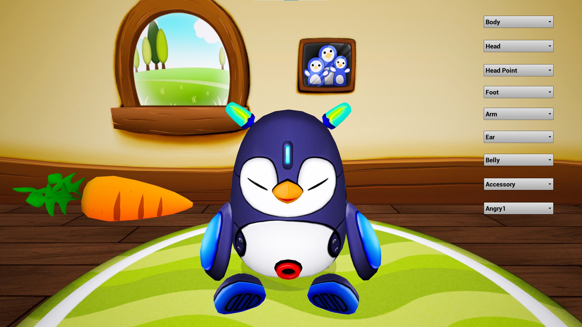 Robot Penguins in Characters - UE Marketplace