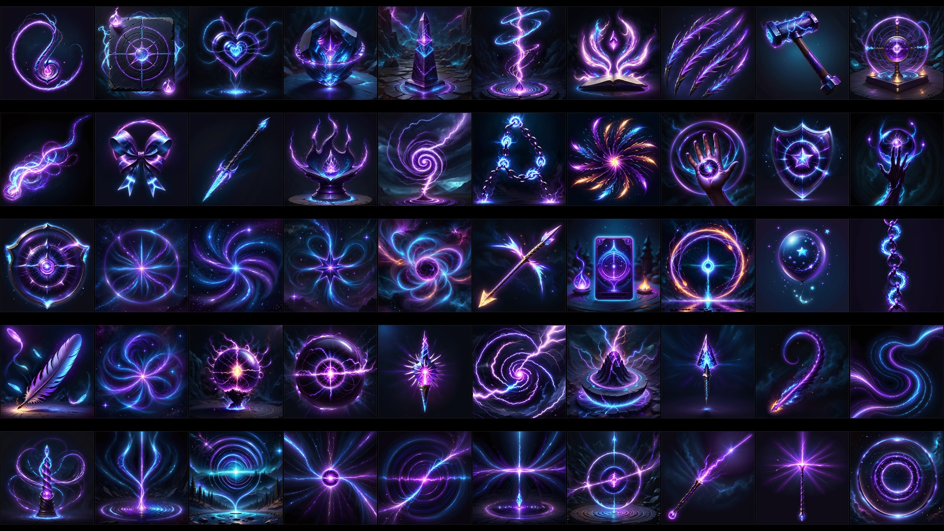 Realistic Magic Spell Icons Pack11 - Arcane in 2D Assets - UE Marketplace