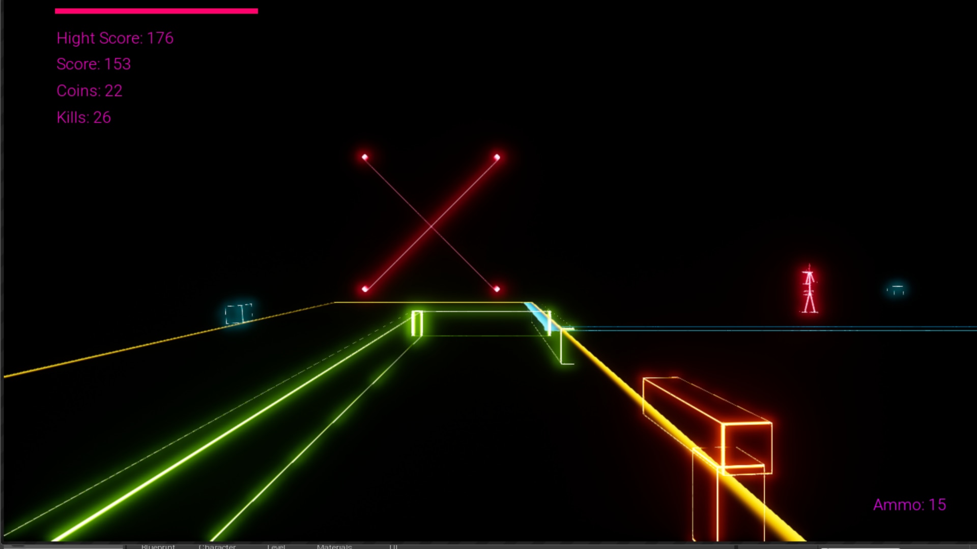 First Person Endless Runner Template in Blueprints - UE Marketplace