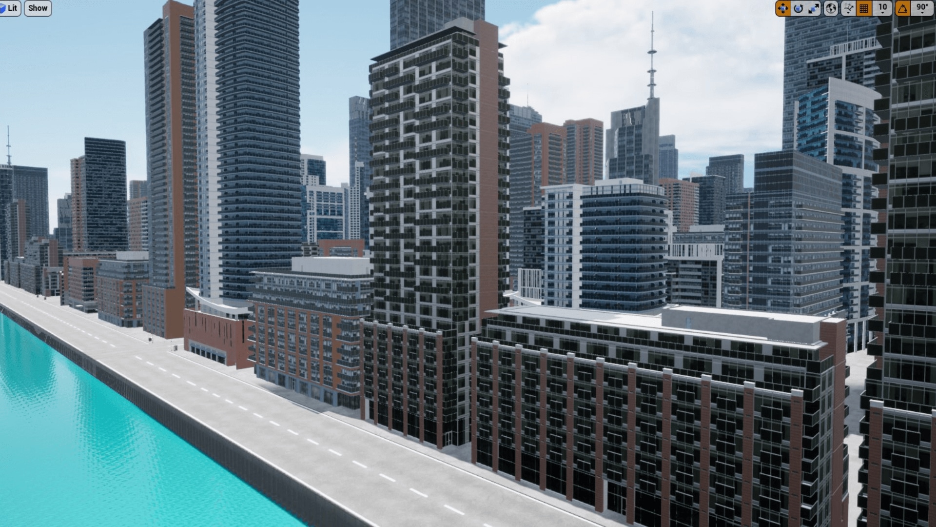 Manhattan City - 500 Buildings, 200 Props, Fully-Built, Infinitely ...