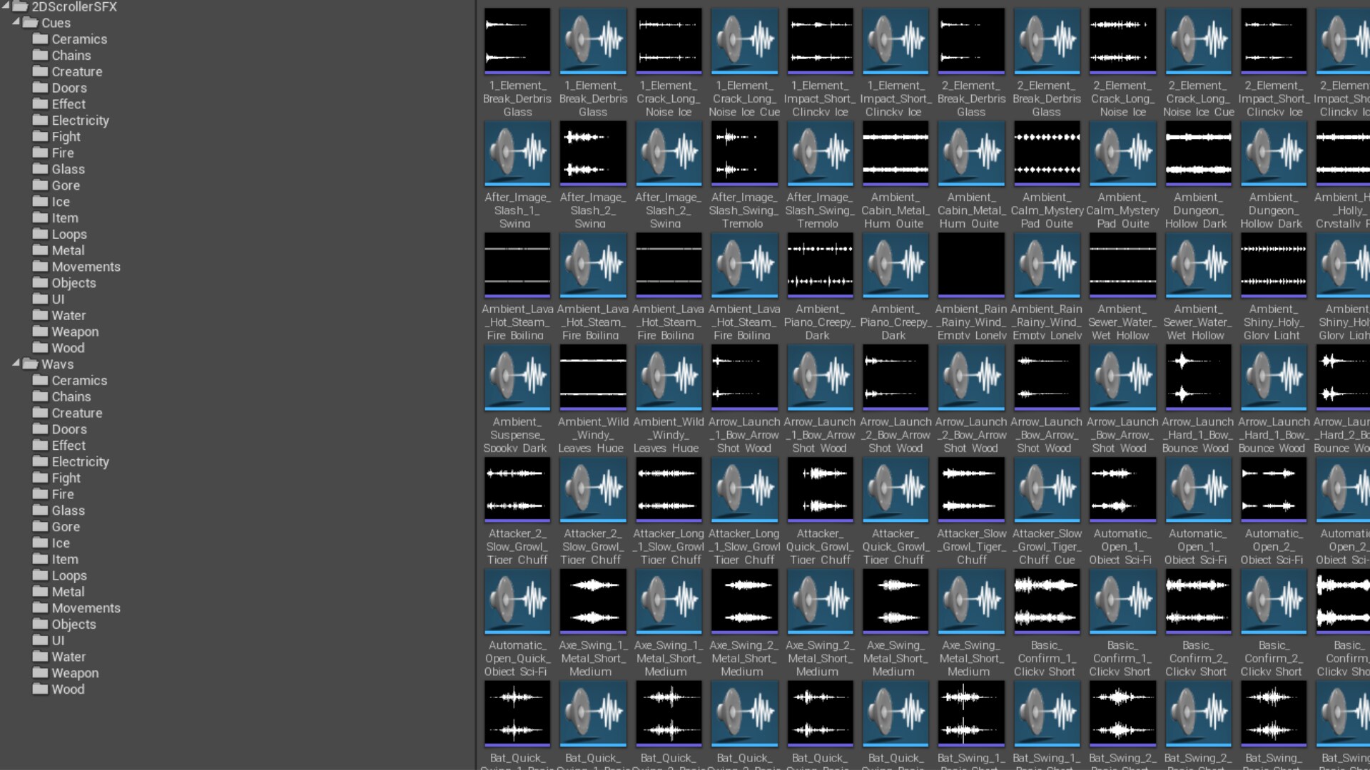 2D Side Scroller Game SFX in Sound Effects - UE Marketplace