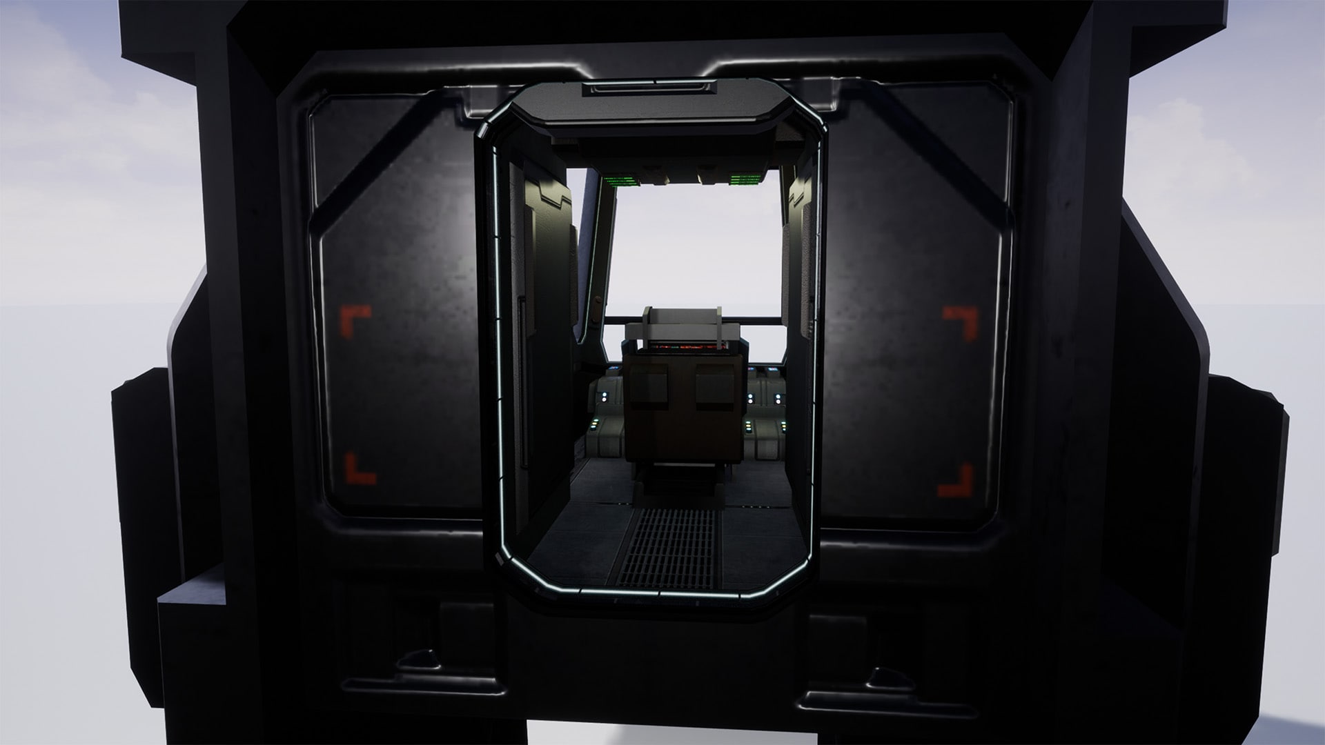 Cargo Spaceship in Props - UE Marketplace