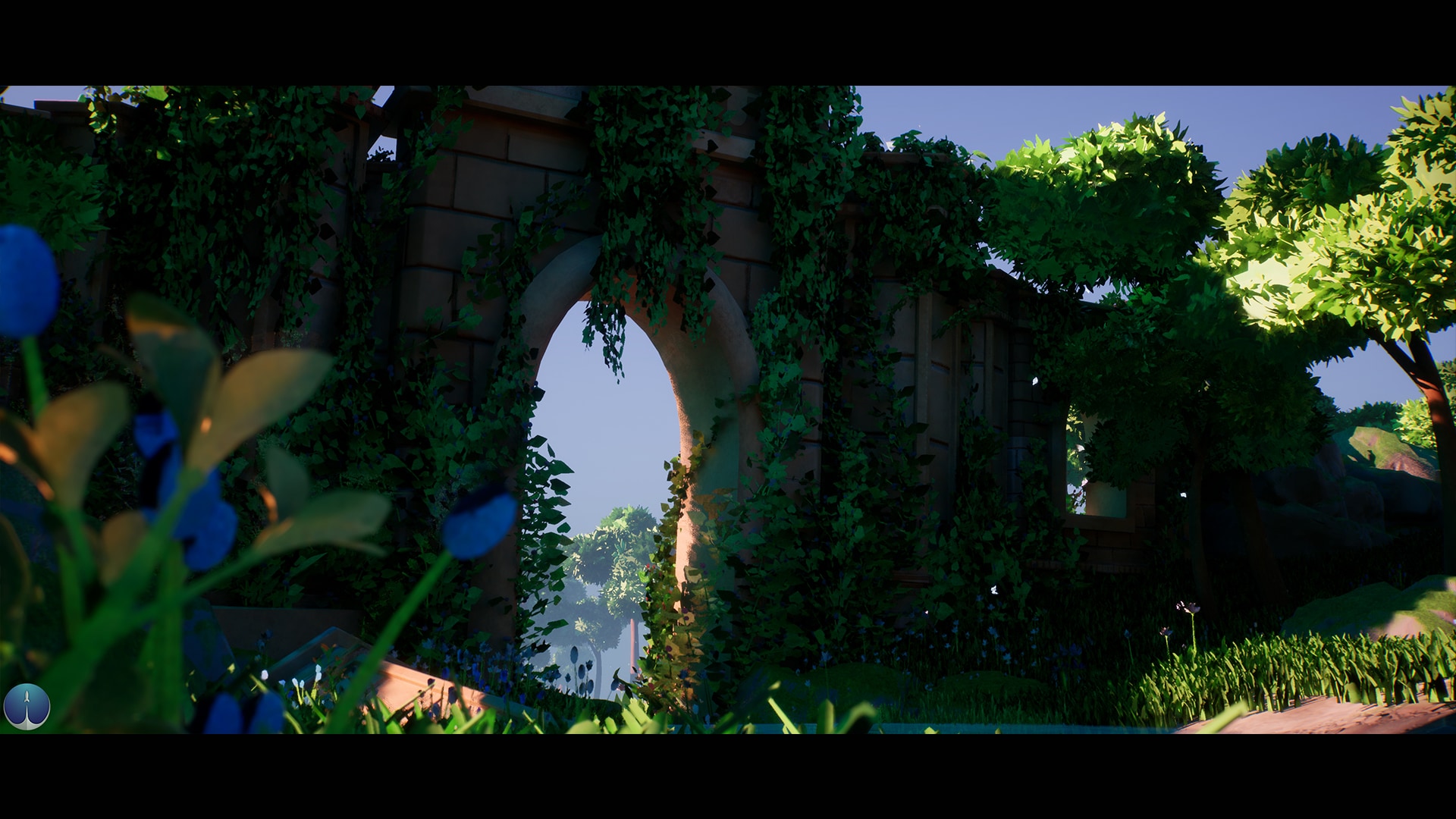 Overgrown Ruins Stylized Environment in Environments - UE Marketplace
