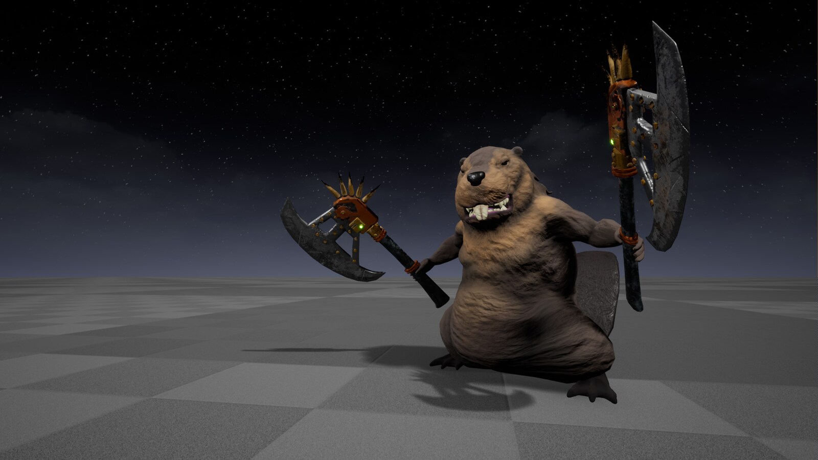 [RPG Animset] Steampunk Beaver - Fight & Movement by Top Game Assets in ...