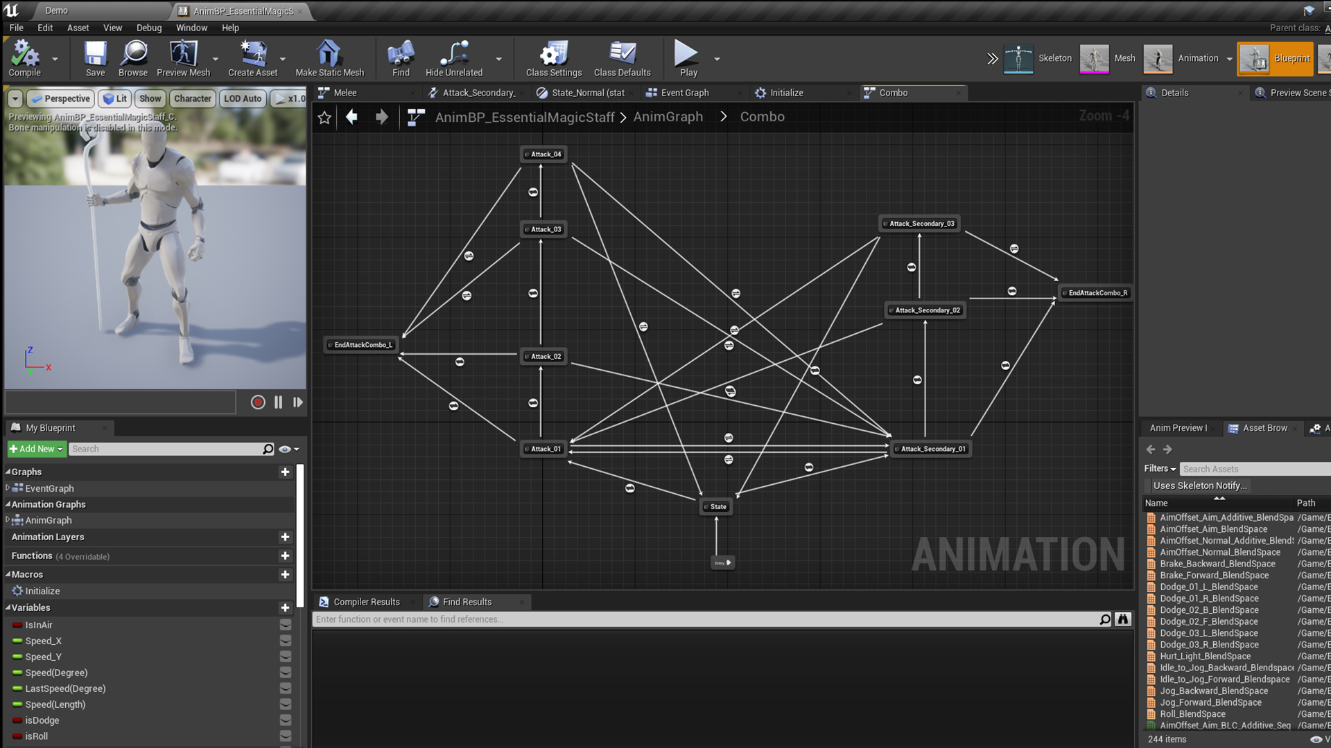 Essential Magic Staff Animation Pack
