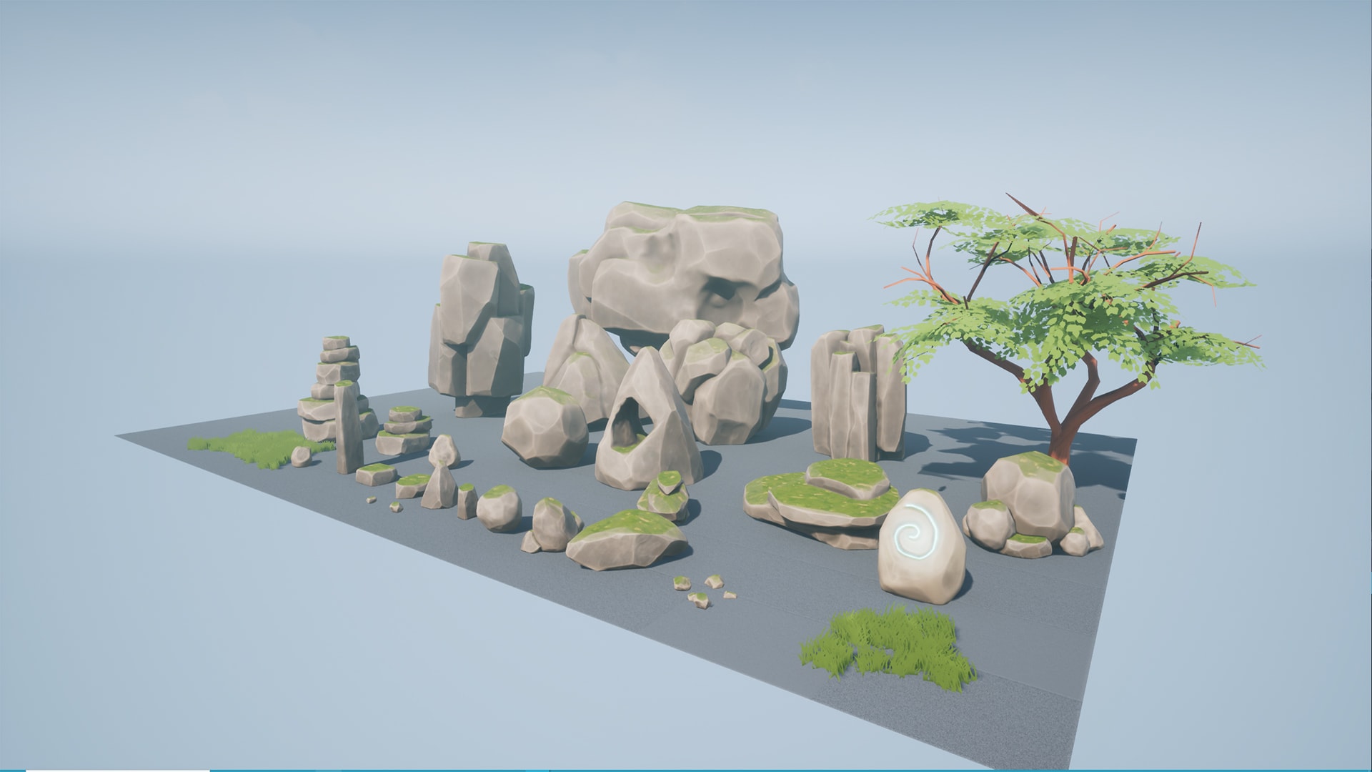 Stylized Rock Pack in Environments - UE Marketplace