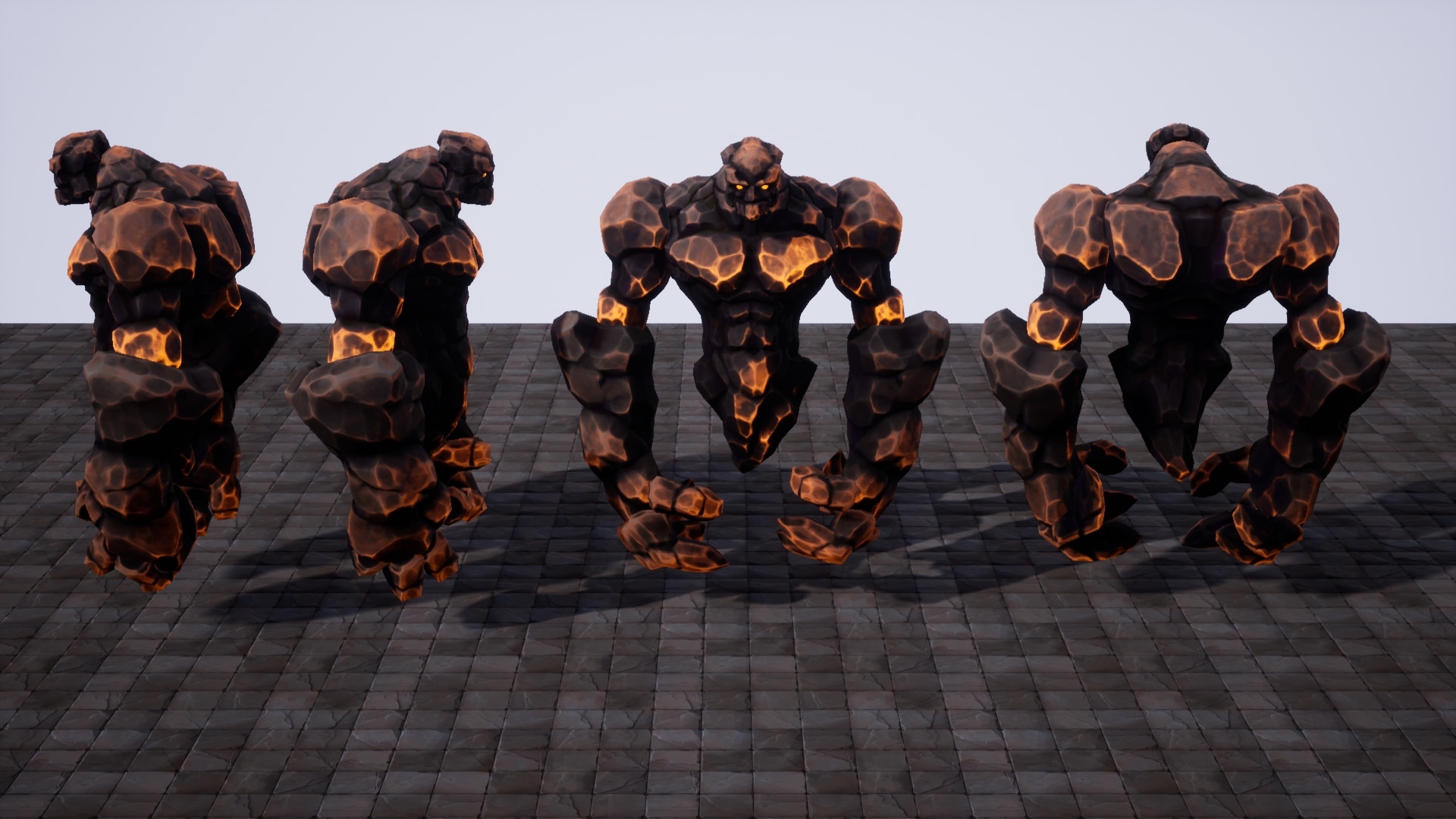 Stylized Fantasy Earth Elemental in Characters - UE Marketplace