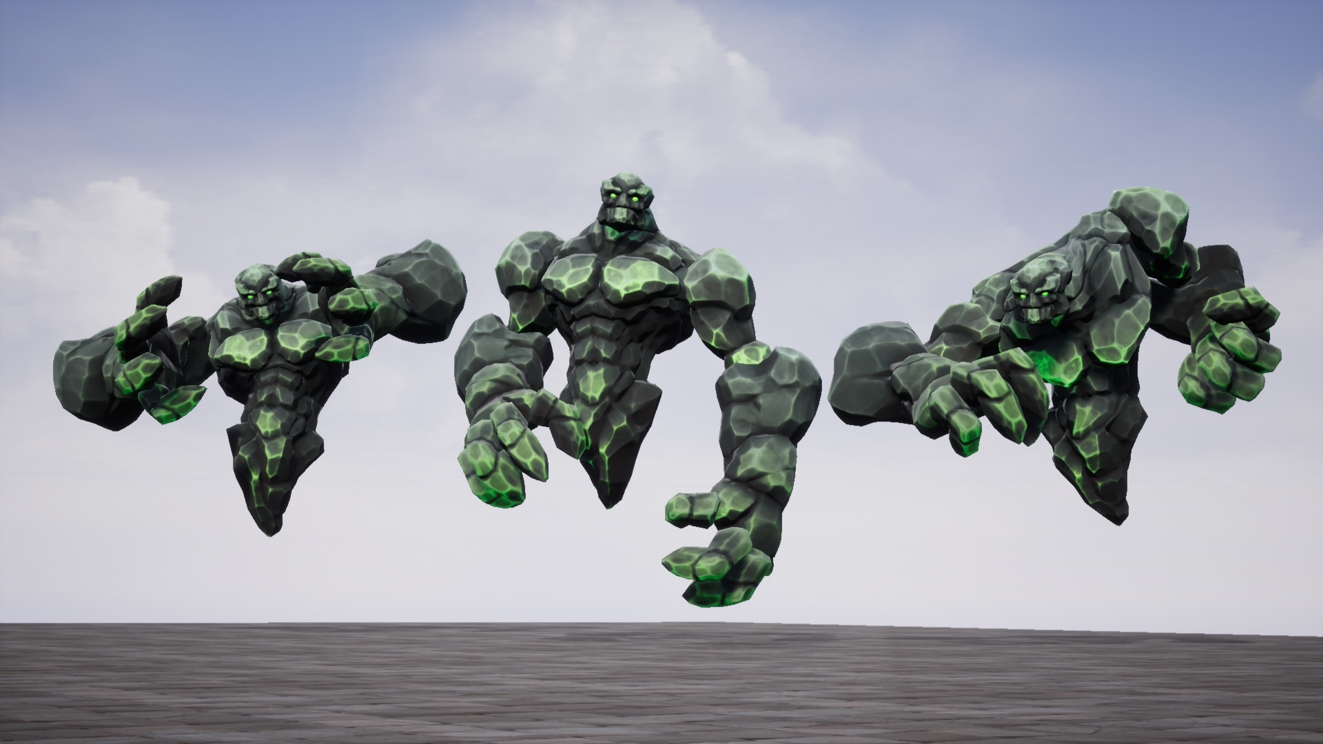 Stylized Fantasy Earth Elemental in Characters - UE Marketplace