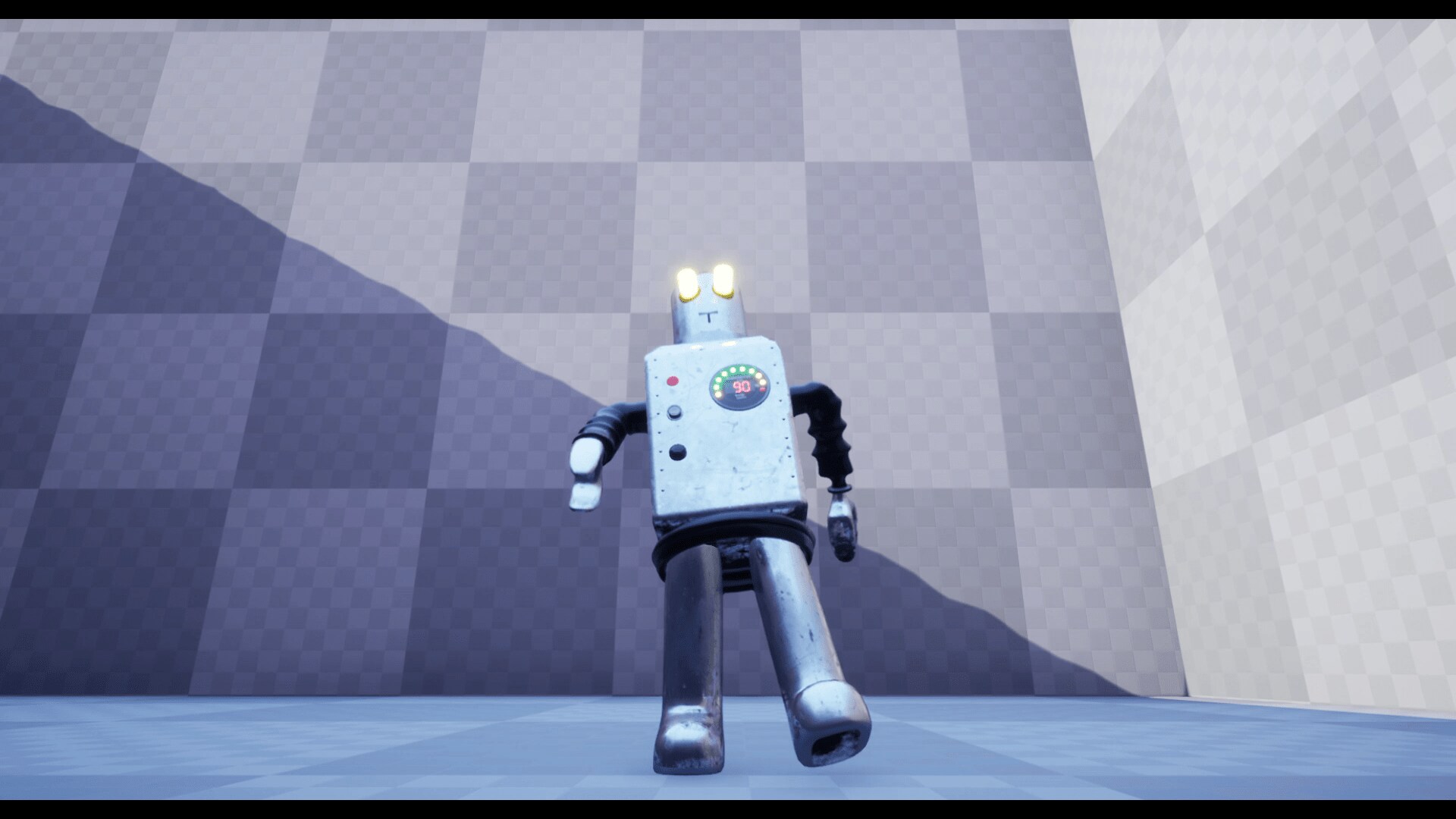 Retrofuturistic Robot in Characters - UE Marketplace