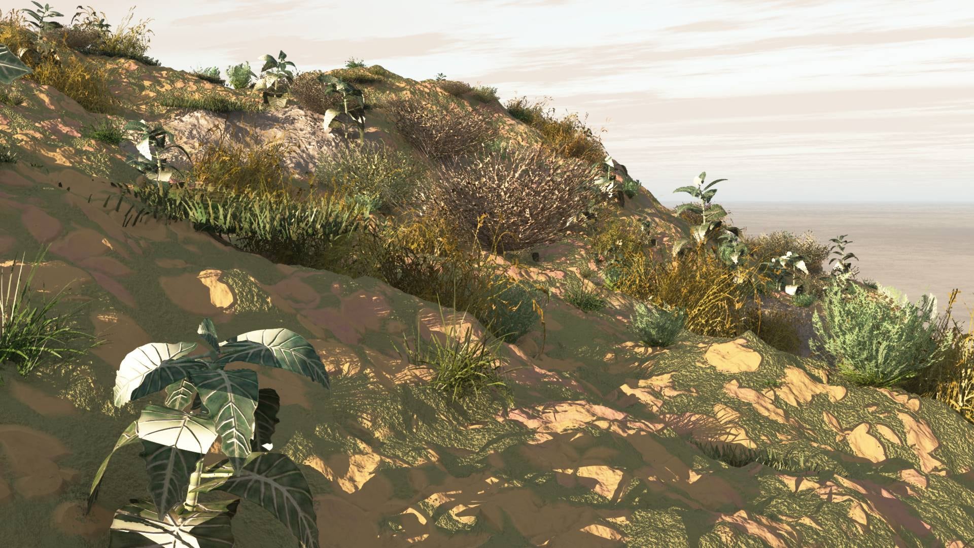 High Simulation Natural Plant Model Resource Package：環境 - UE マーケットプレイス