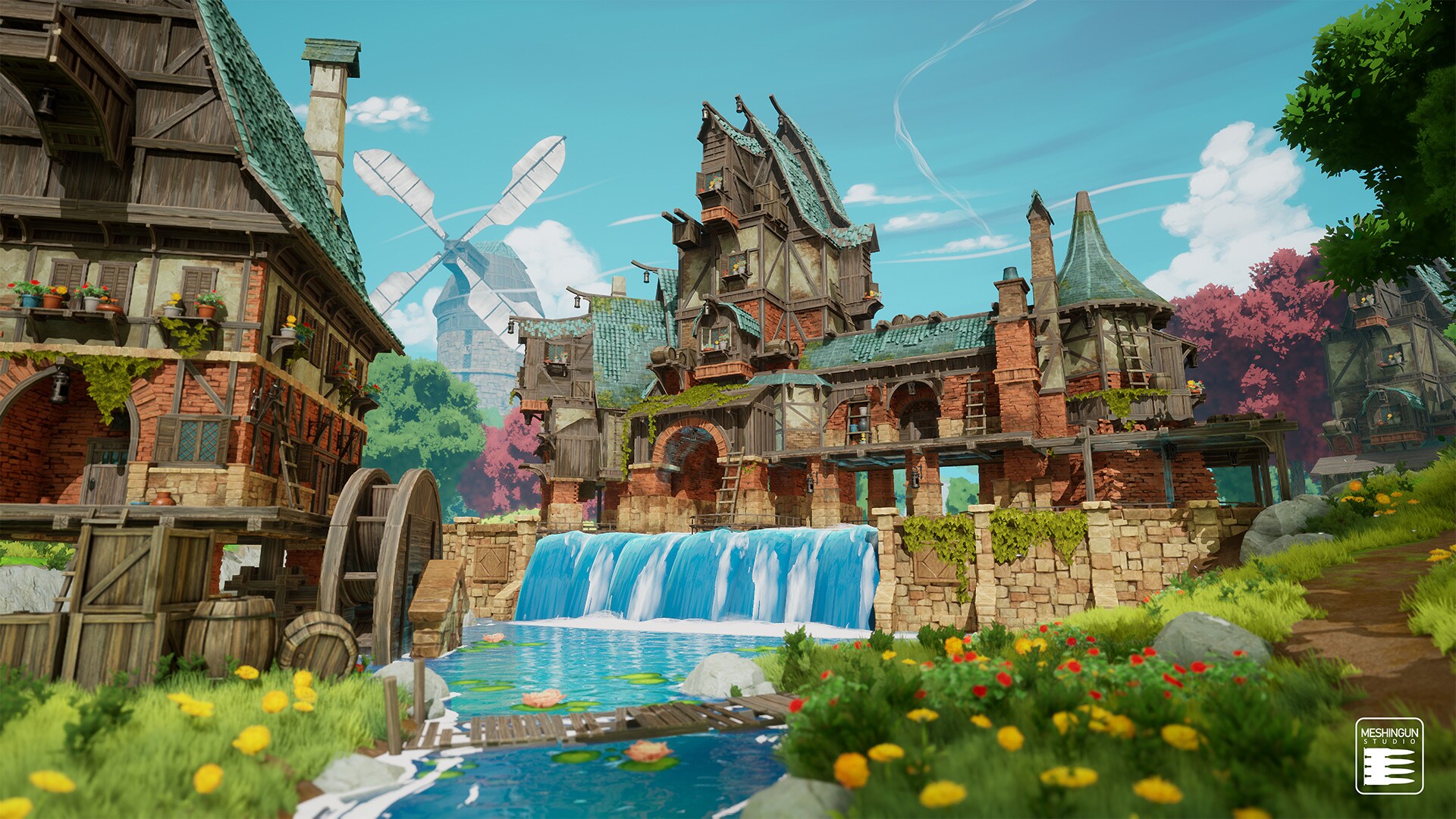 Stylized Village Fatpack in Environments - UE Marketplace
