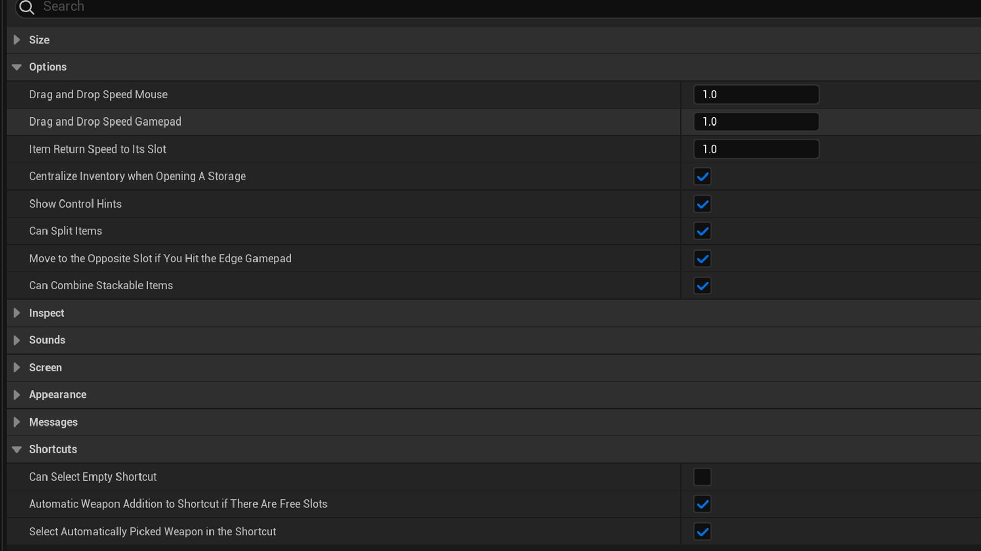 Inventory System X Unreal Engine Asset